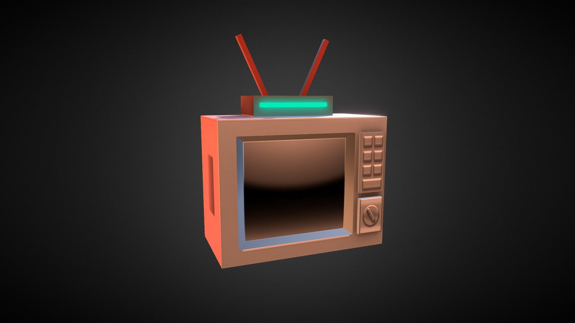 TV - 3D model by aavega [d460484] - Sketchfab