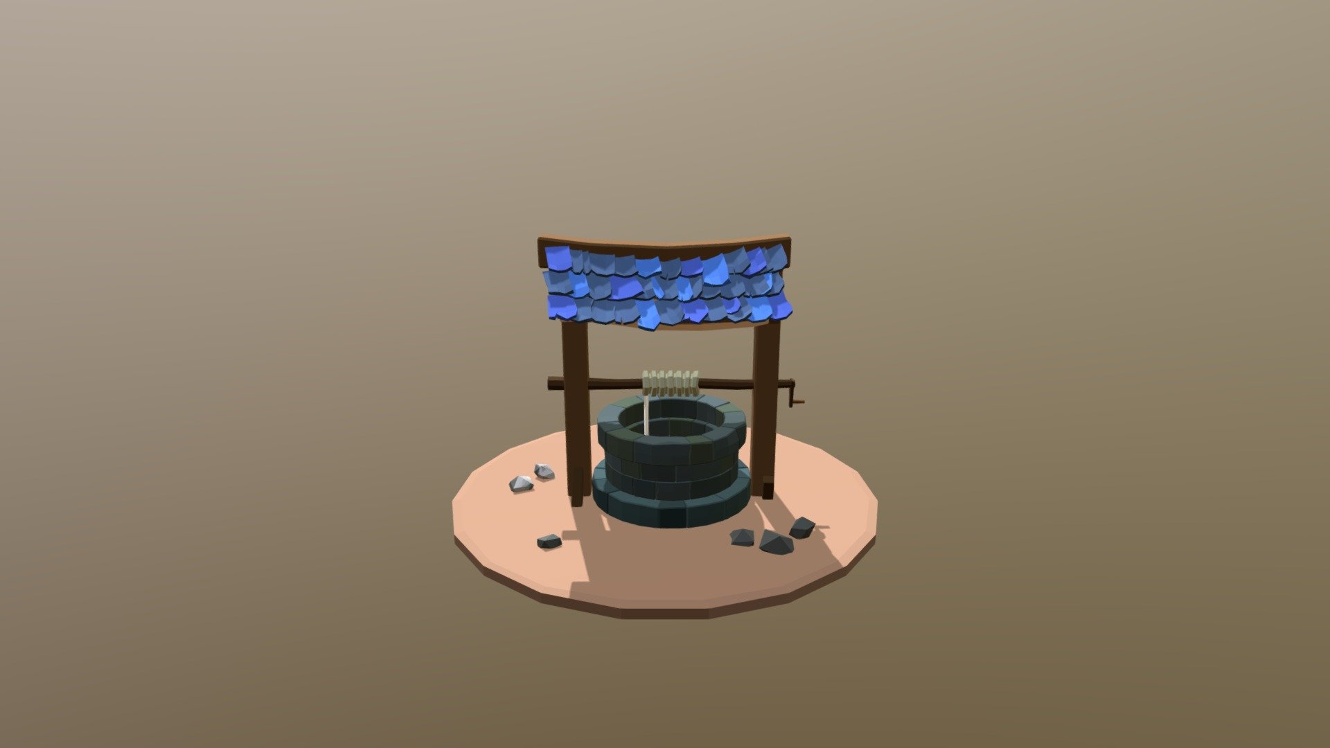 Well Stylized - 3D model by tylerratty [d460577] - Sketchfab