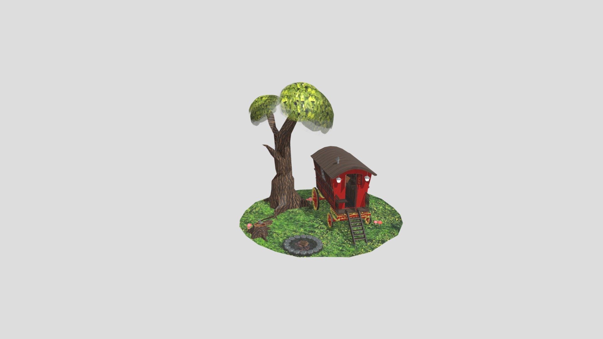 Nomad Scene - Complete - 3D model by charlie.blue [d460ae5] - Sketchfab