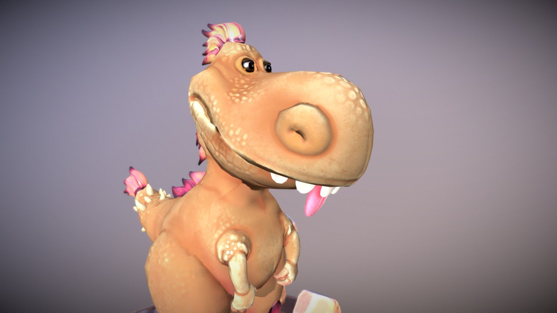 Dinosaur_Creature_Ester - 3D model by Ester (@extraterrester) [d4627a1 ...