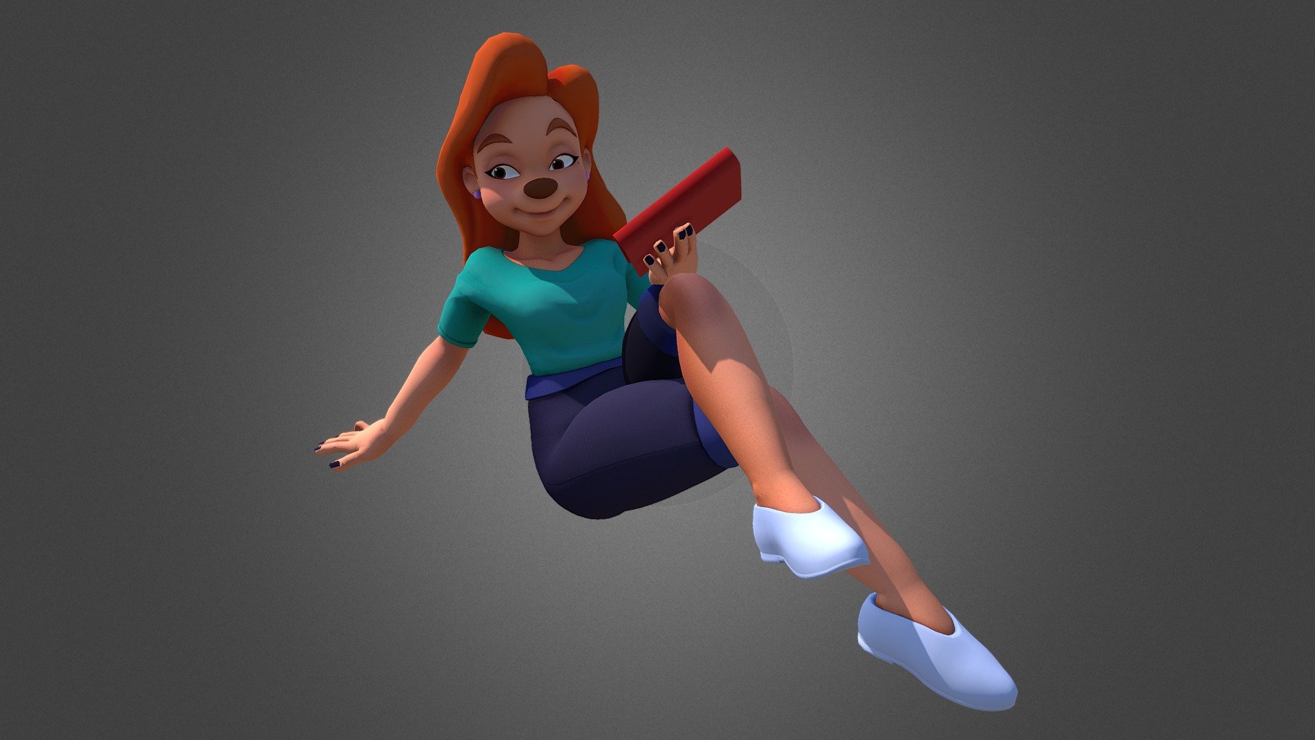 Roxanne sit pose - Buy Royalty Free 3D model by Assets 4 Games (@firoh ...