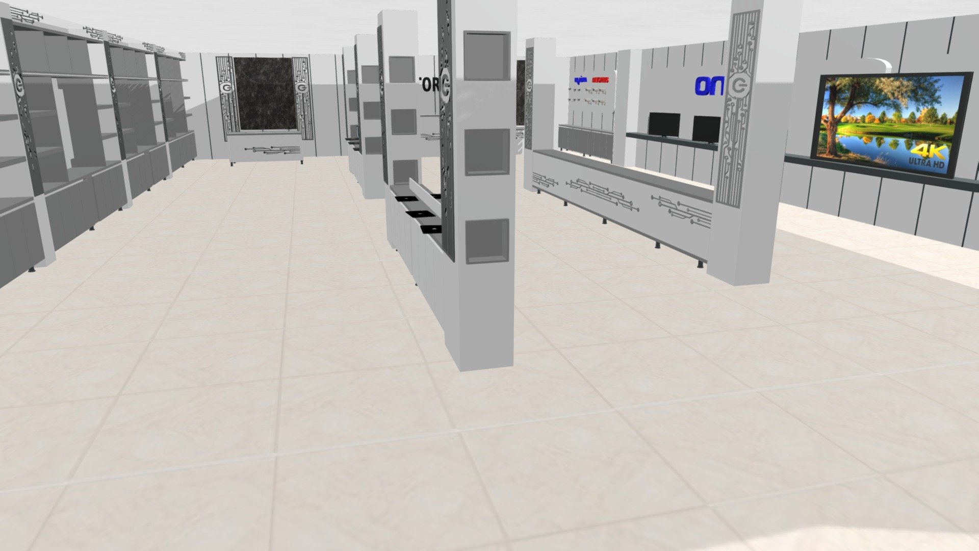 Special store design - 3D model by saqrsy [d462feb] - Sketchfab