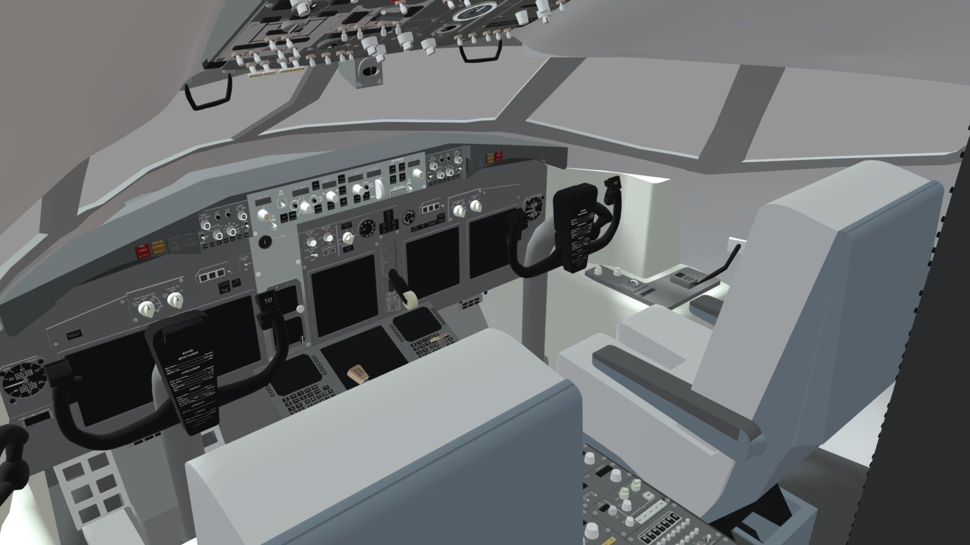 Boeing 737-800 Cockpit - Download Free 3D model by hikami3150 [d463256 ...