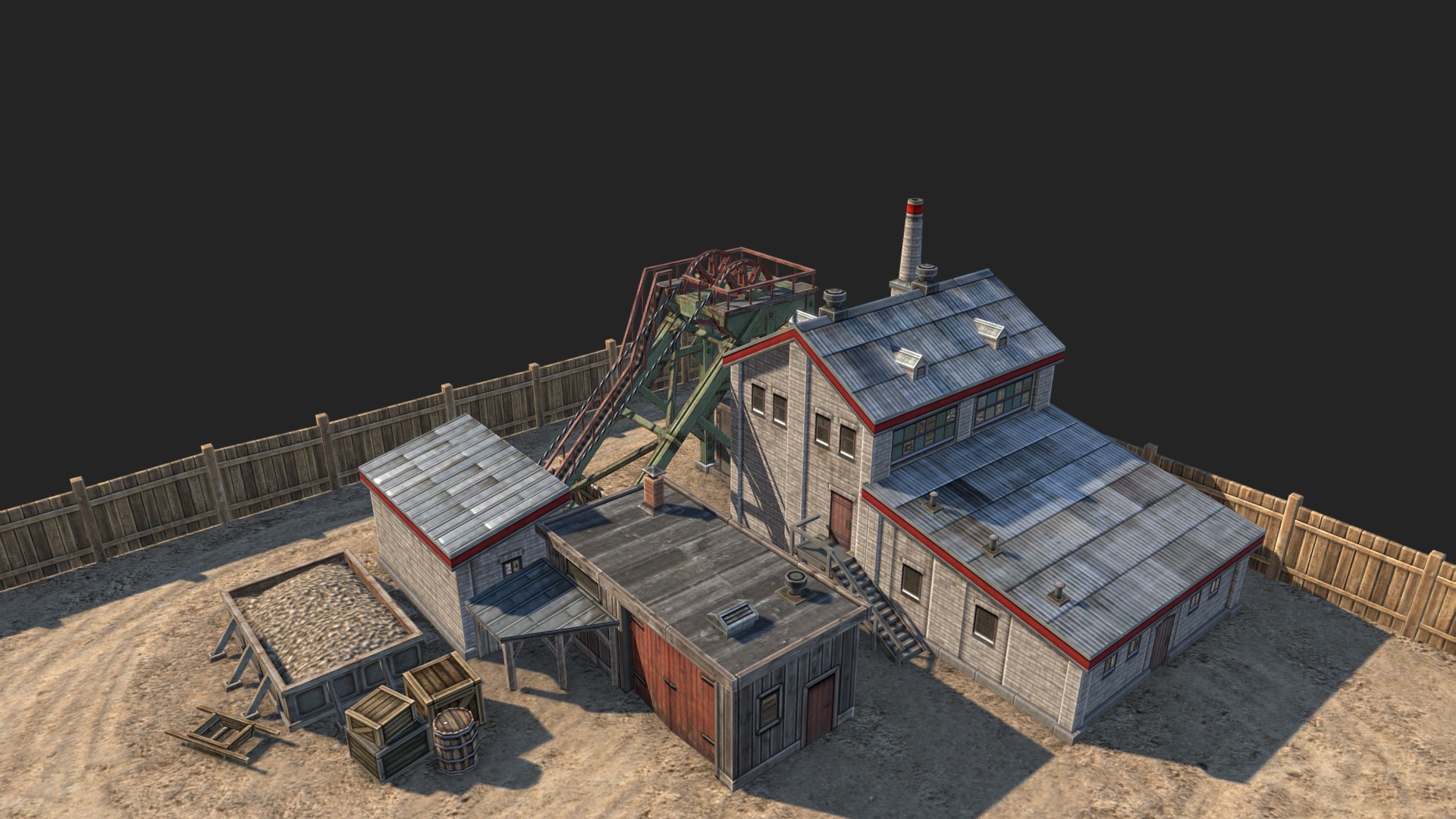 Ore-mine (level 1) - 3D model by EugeneDDR [d46334d] - Sketchfab