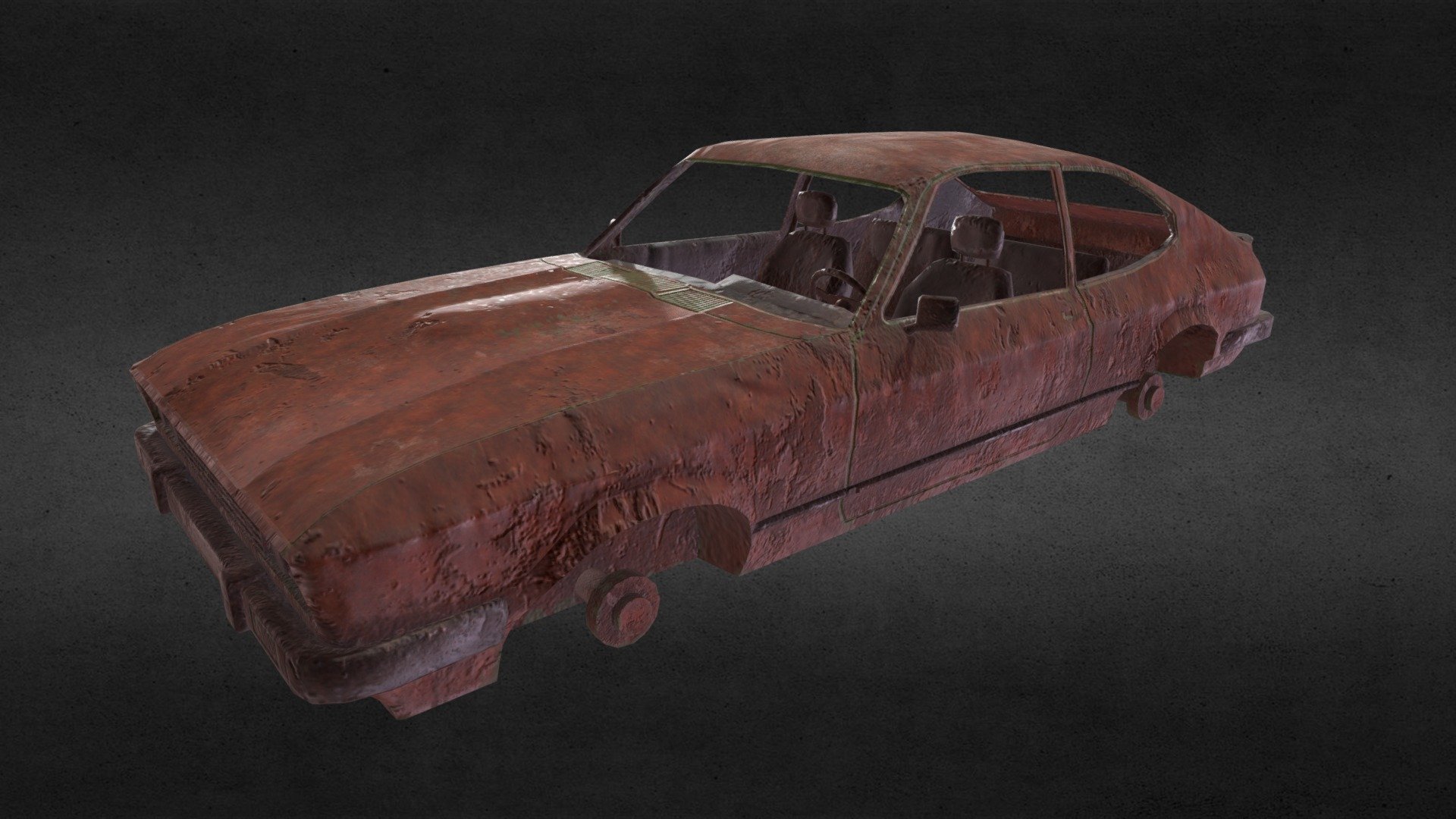 Rustycar - Buy Royalty Free 3D model by pasquill [d4637e8] - Sketchfab ...