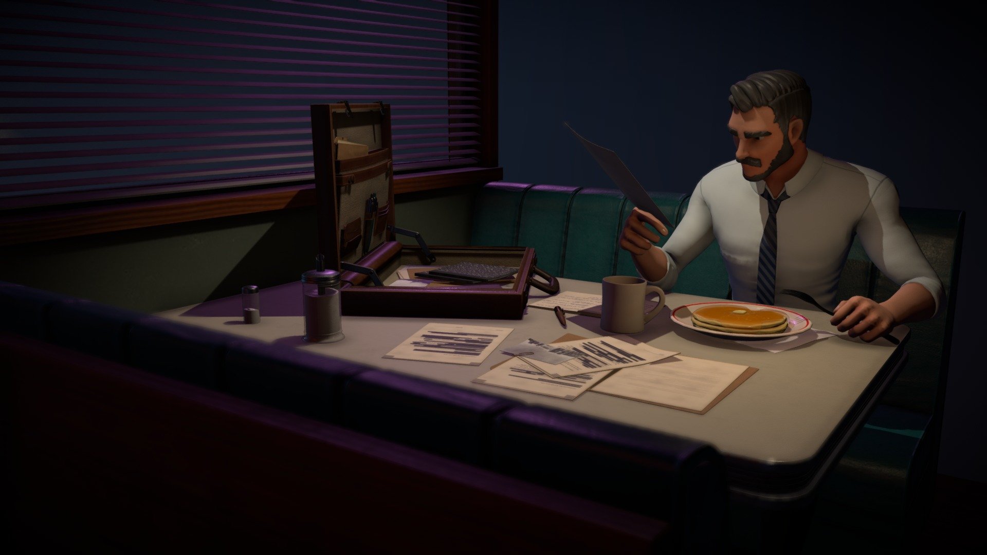 Late Night Shift - 3D model by Pedro Lovisoto (@pedrolovisoto) [d464ebf ...