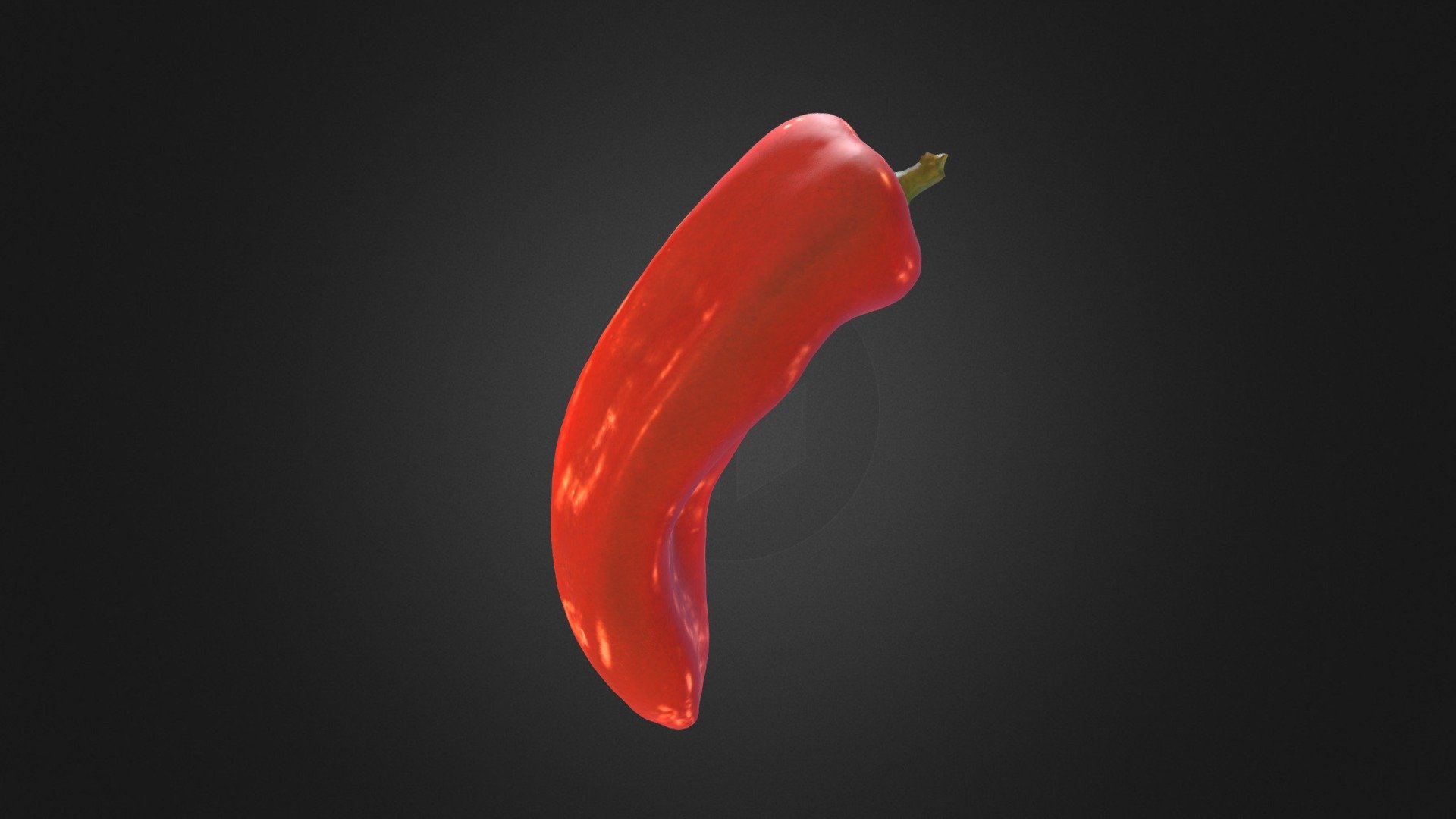 Red Pepper 3d Scan - Artec Spider - Buy Royalty Free 3D model by ...
