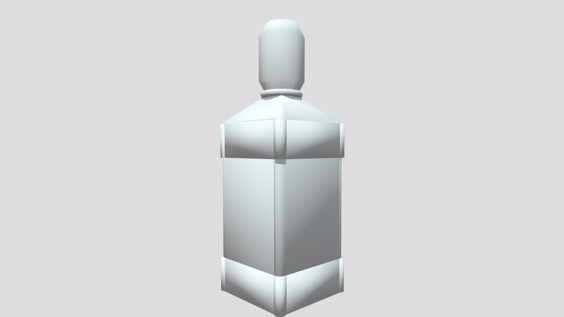 Whiskey Bottle - 3D model by JoshDavies1223 [d4662b8] - Sketchfab