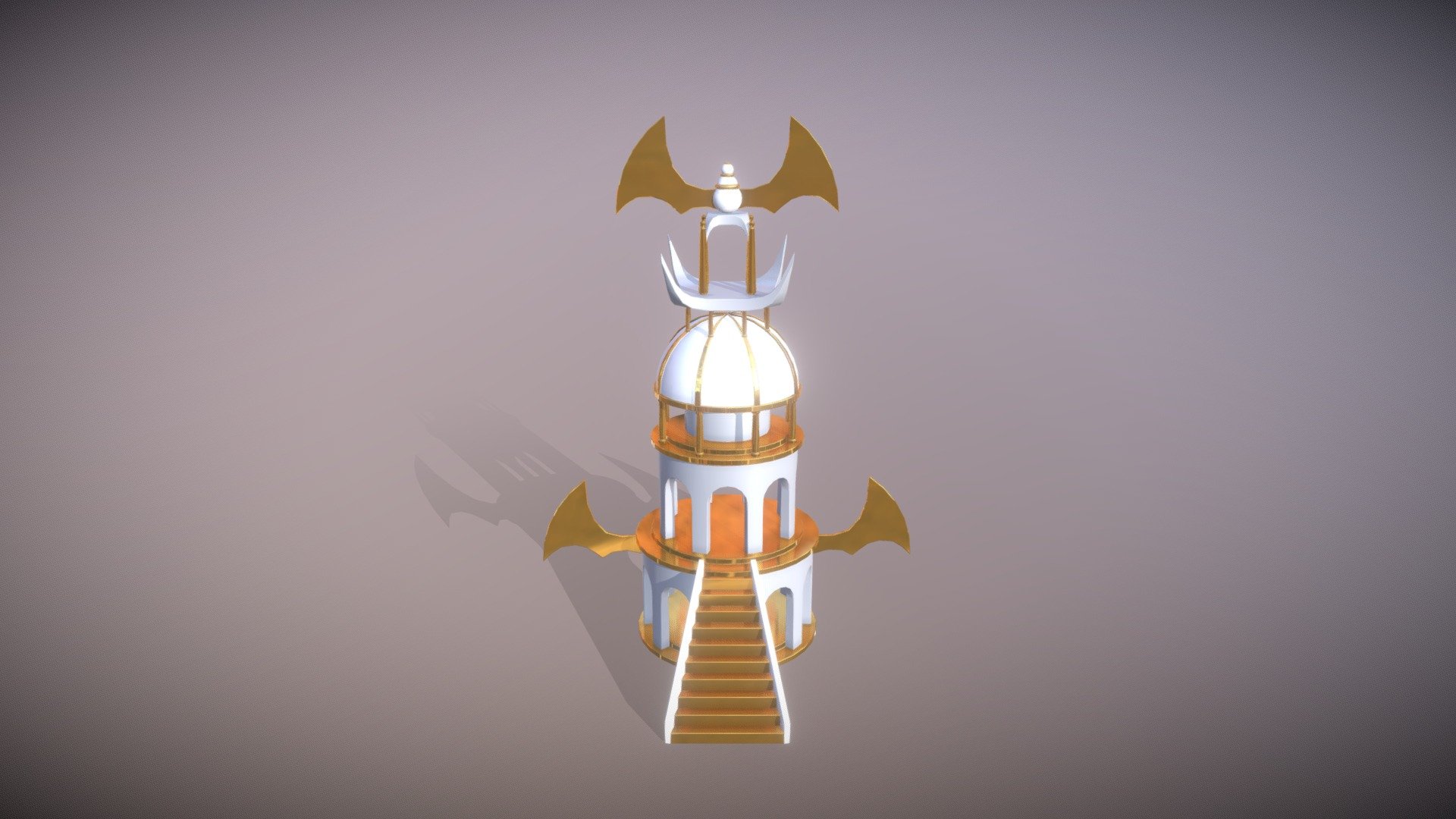 Heroes 3: Tower Parapet - Download Free 3D model by zapetch [d466fe9 ...