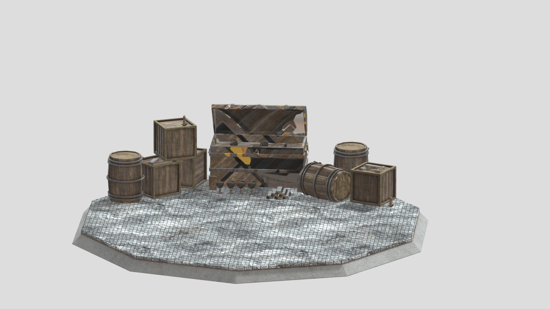 230 Scene Props - 3D model by ajsolbergcagd [d467646] - Sketchfab