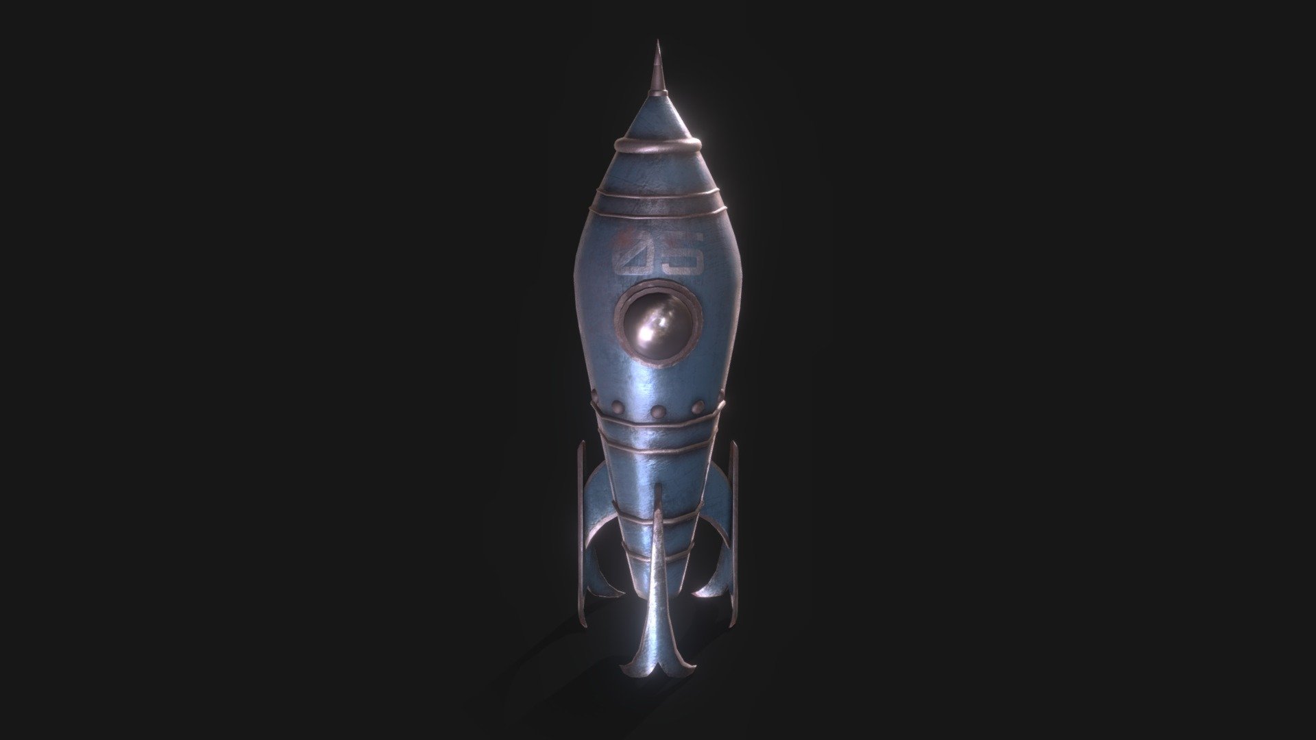 Rocket - 3D model by Xavier Toomer (@xtoomer) [d467877] - Sketchfab