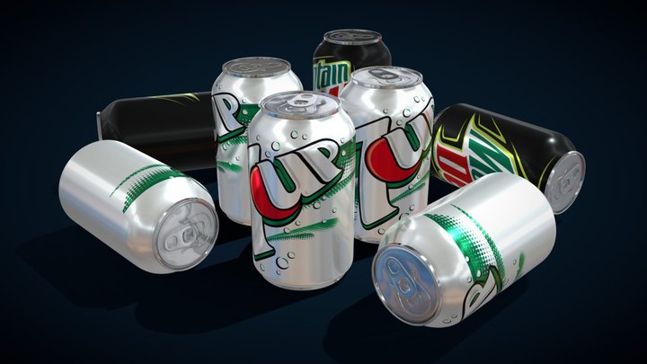 Sprite 3D models - Sketchfab