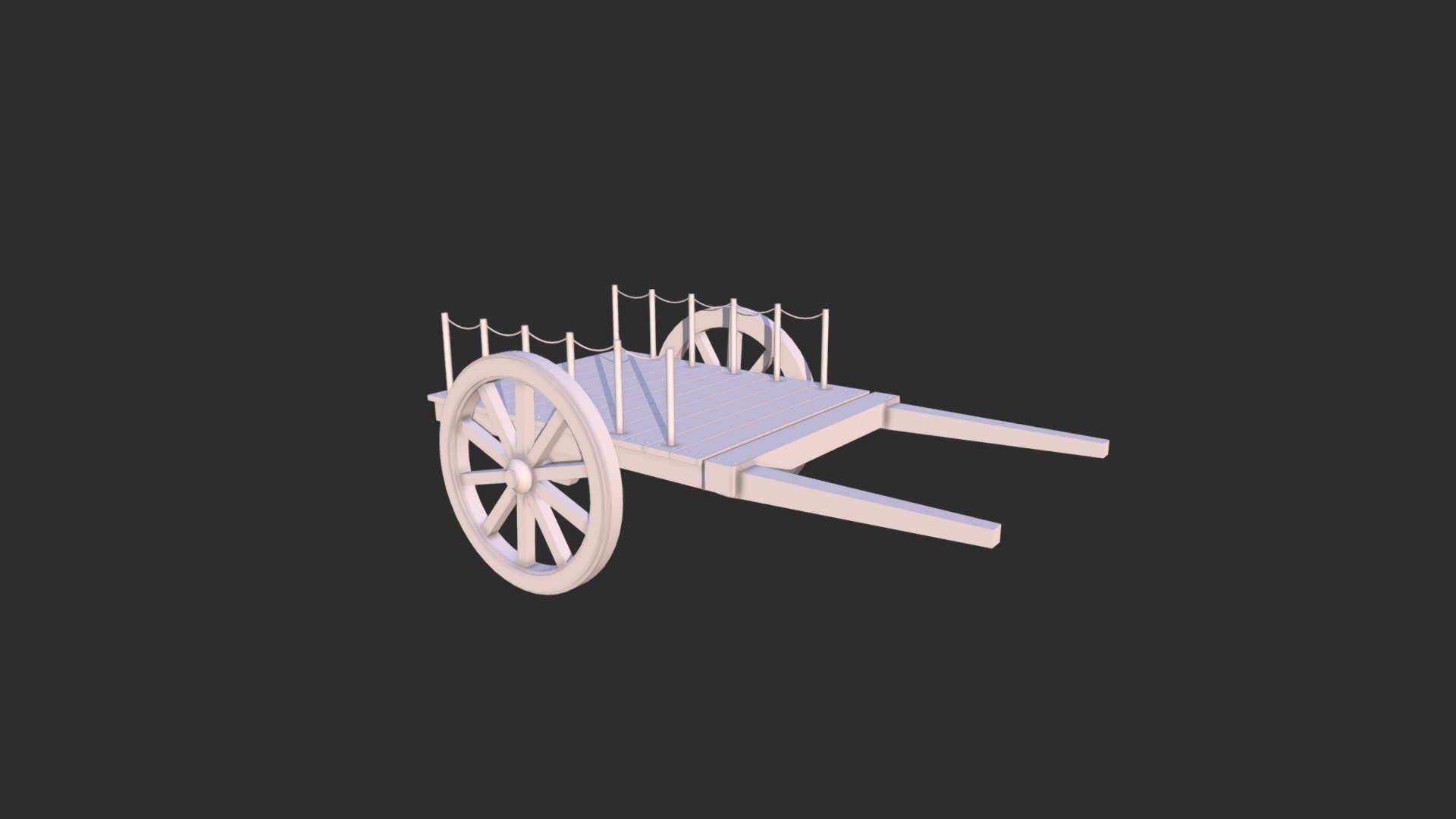 Telega - 3D model by max_dsw [d4683c5] - Sketchfab
