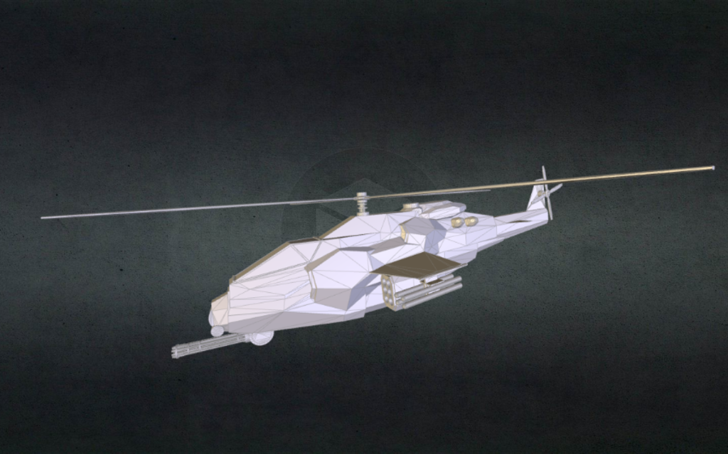 MakeVR Rapid Prototype - Helicopter - 3D model by Sixense [d46a2de ...