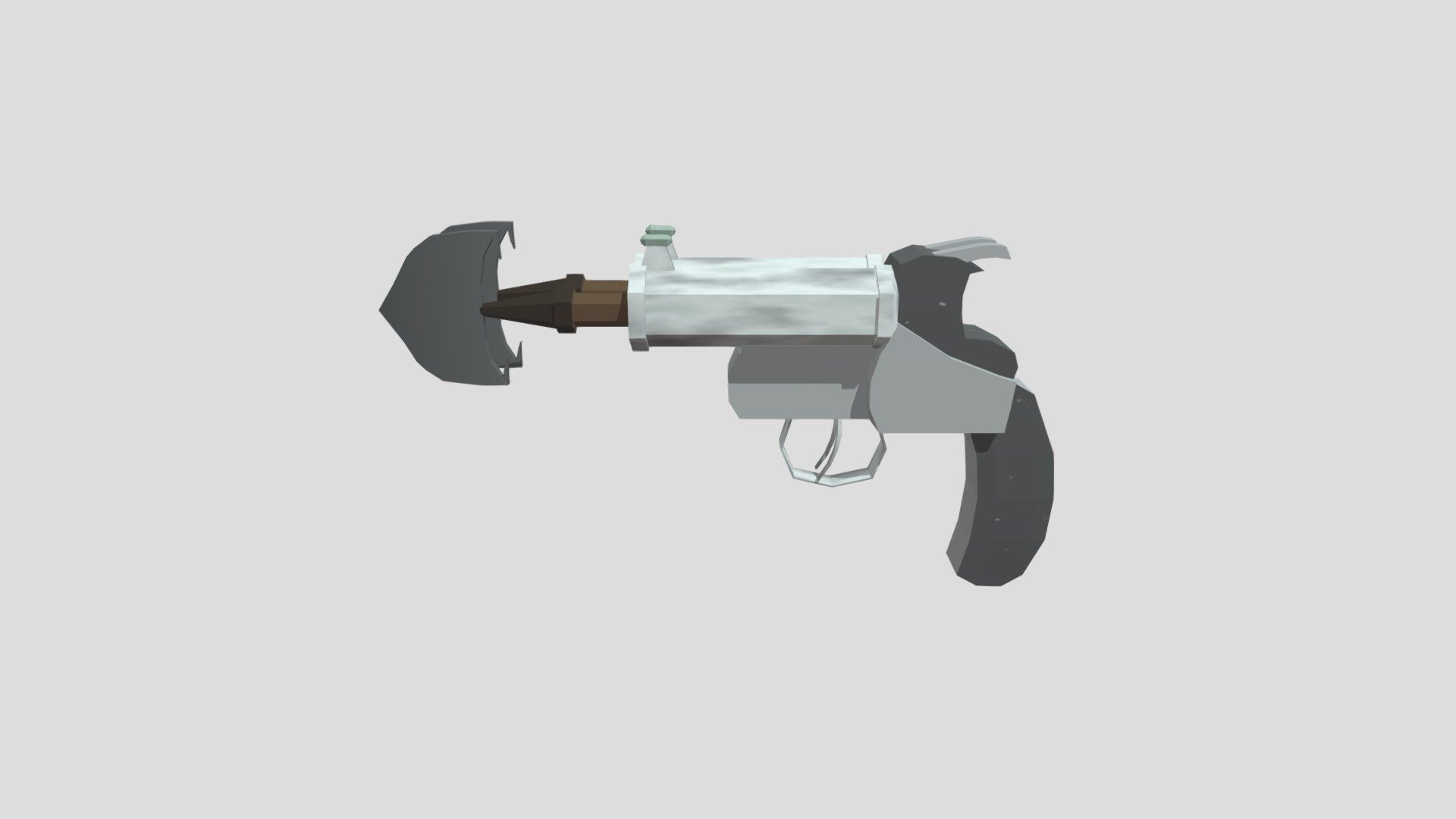 Harpoon gun - Download Free 3D model by Kleuber Cardoso (@Kleuber ...