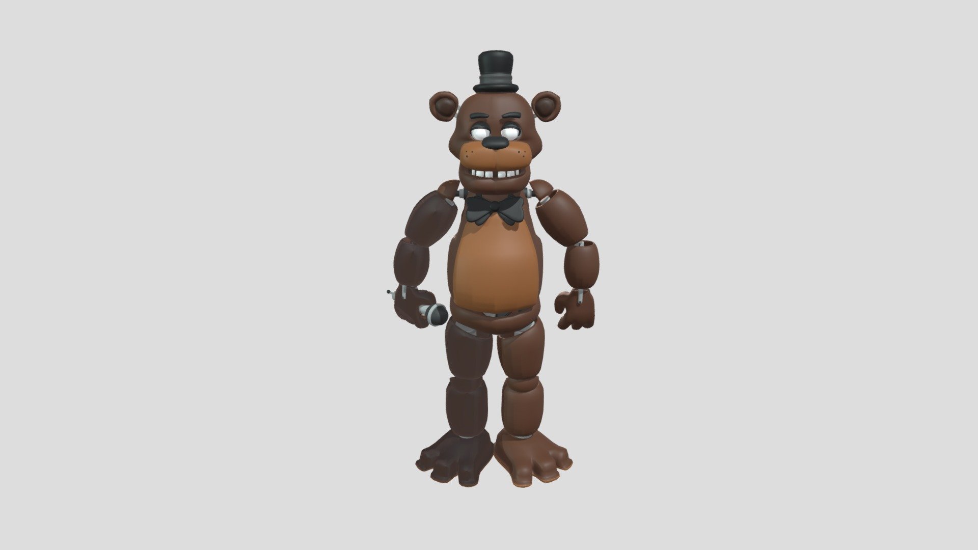 Classic Freddy - Download Free 3D model by AngelGamer1411 [d46ccf8 ...