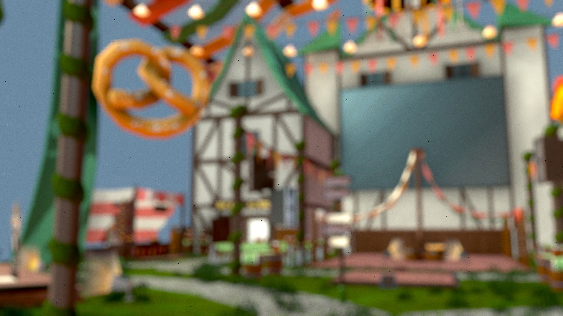 Medieval Fun Fair - CC0 Asset Pack - Download Free 3D model by ...