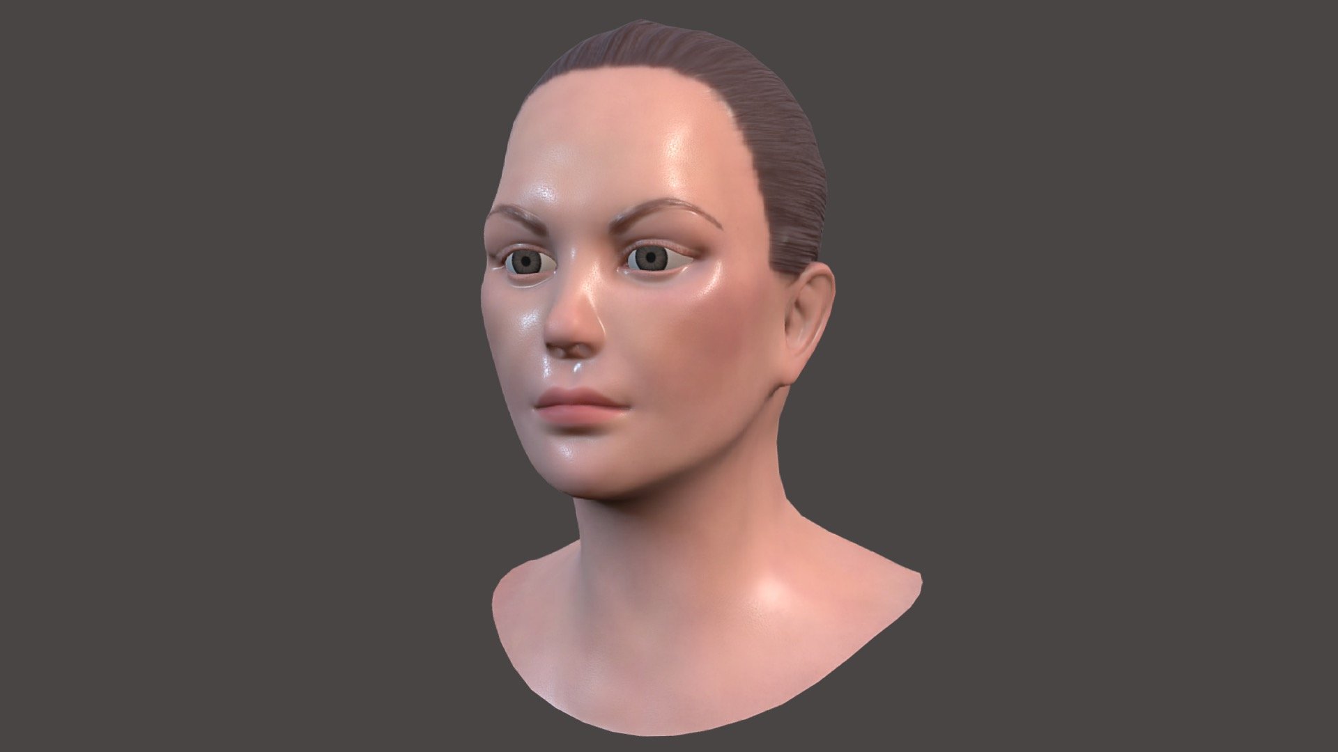 Female Bust - 3D model by Giovanna Amorim (@gamorim) [d47049f] - Sketchfab