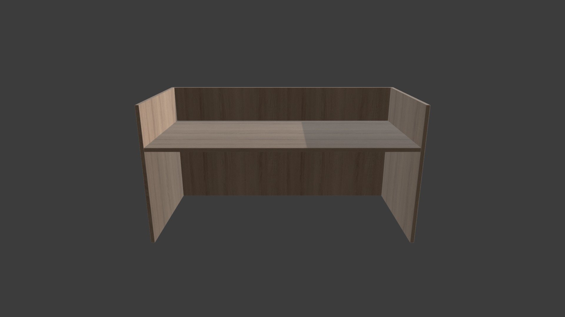 Darran Central Park Desk 6f6in - Buy Royalty Free 3D model by TMRWinc ...