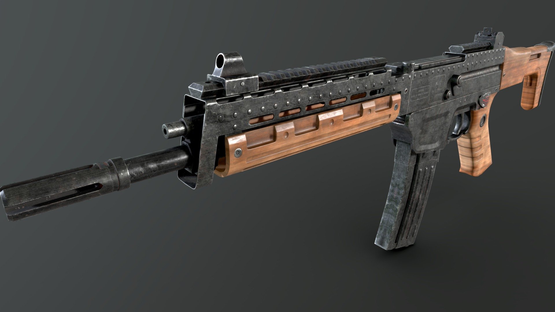 R101 Rifle - 3D model by Al (@lightningocelot) [d471723] - Sketchfab