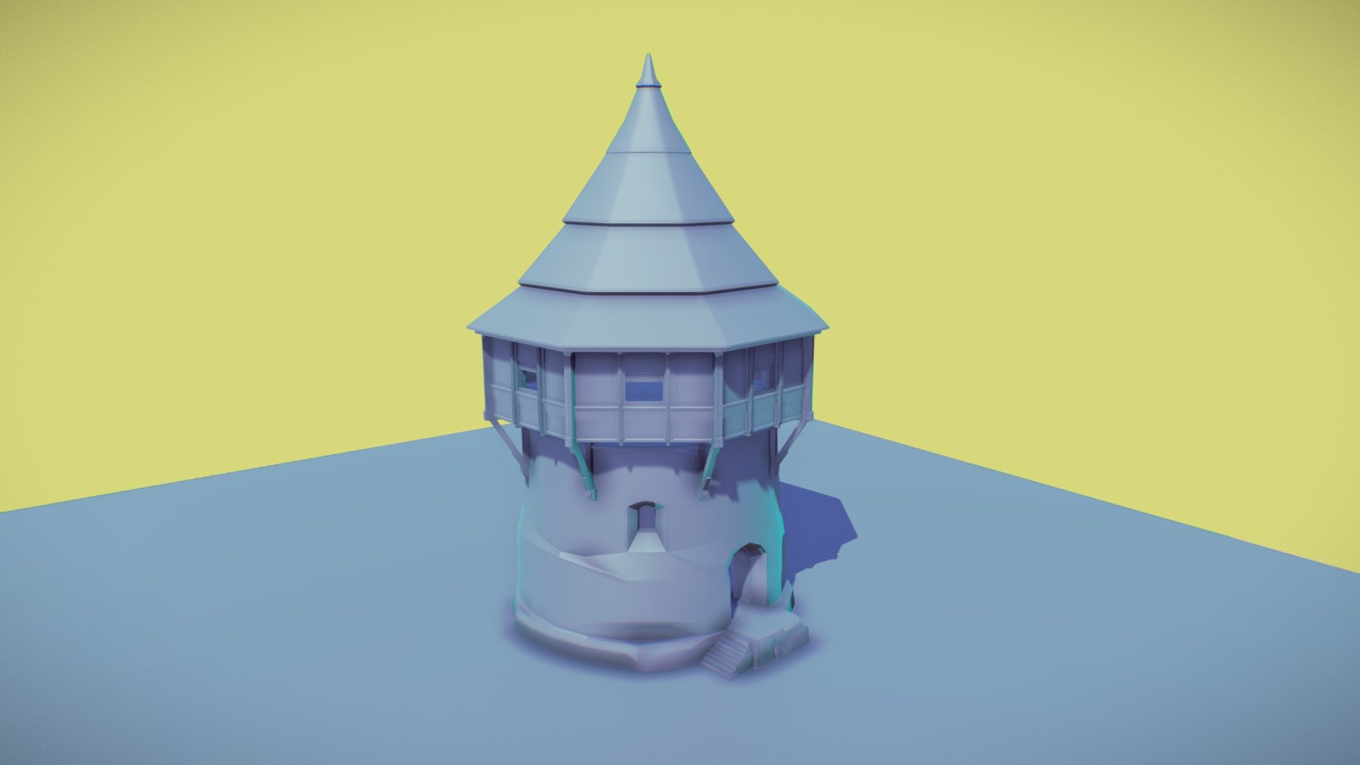 medieval castle tower - Download Free 3D model by 𝖟𝖙𝖗𝖟𝖙𝖗 (@ztrztr3) [d471c9b] - Sketchfab