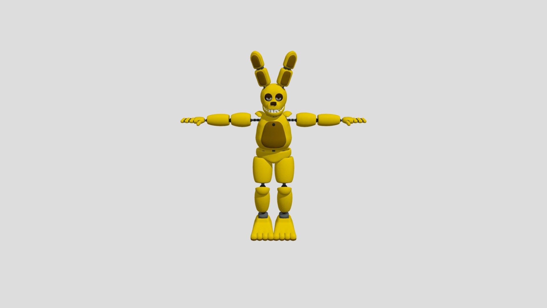 Cattermelon SpringBonnie V2 FNAFSFM1 - Download Free 3D model by ...