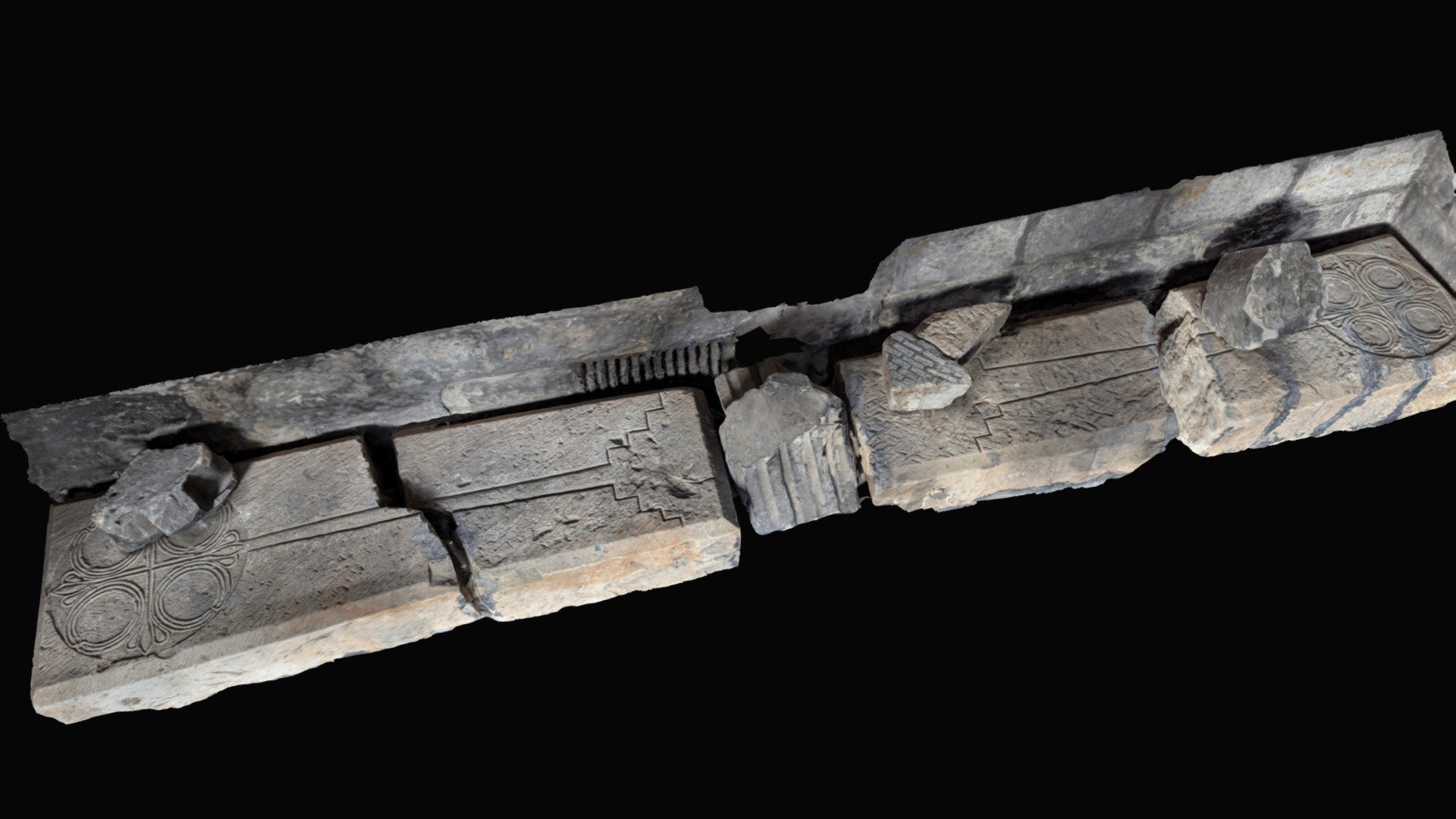 Paisley Abbey, calvary graveslabs - 3D model by Gnomonsland [d475cee ...