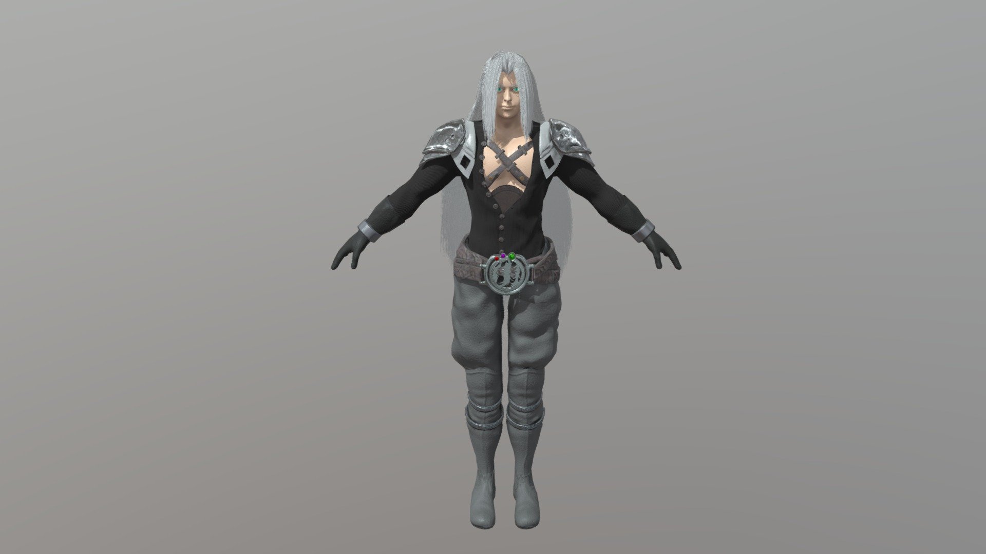 Sephiroth - Download Free 3D model by Skyque [d4766f9] - Sketchfab