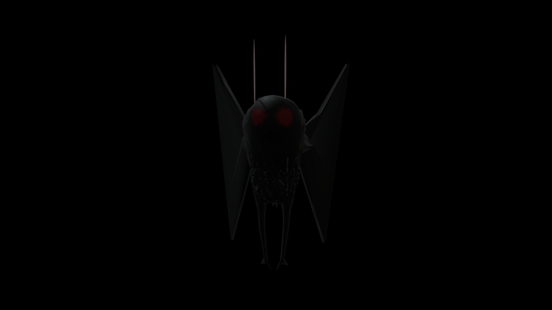 Mothman - Download Free 3D model by sirenheadnite 2 (@sirenheadnite2 ...