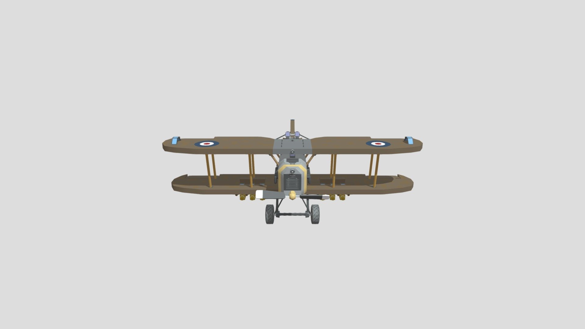 Stormworks Bristol F2B FII WW1 fighter - 3D model by Personaggio ...