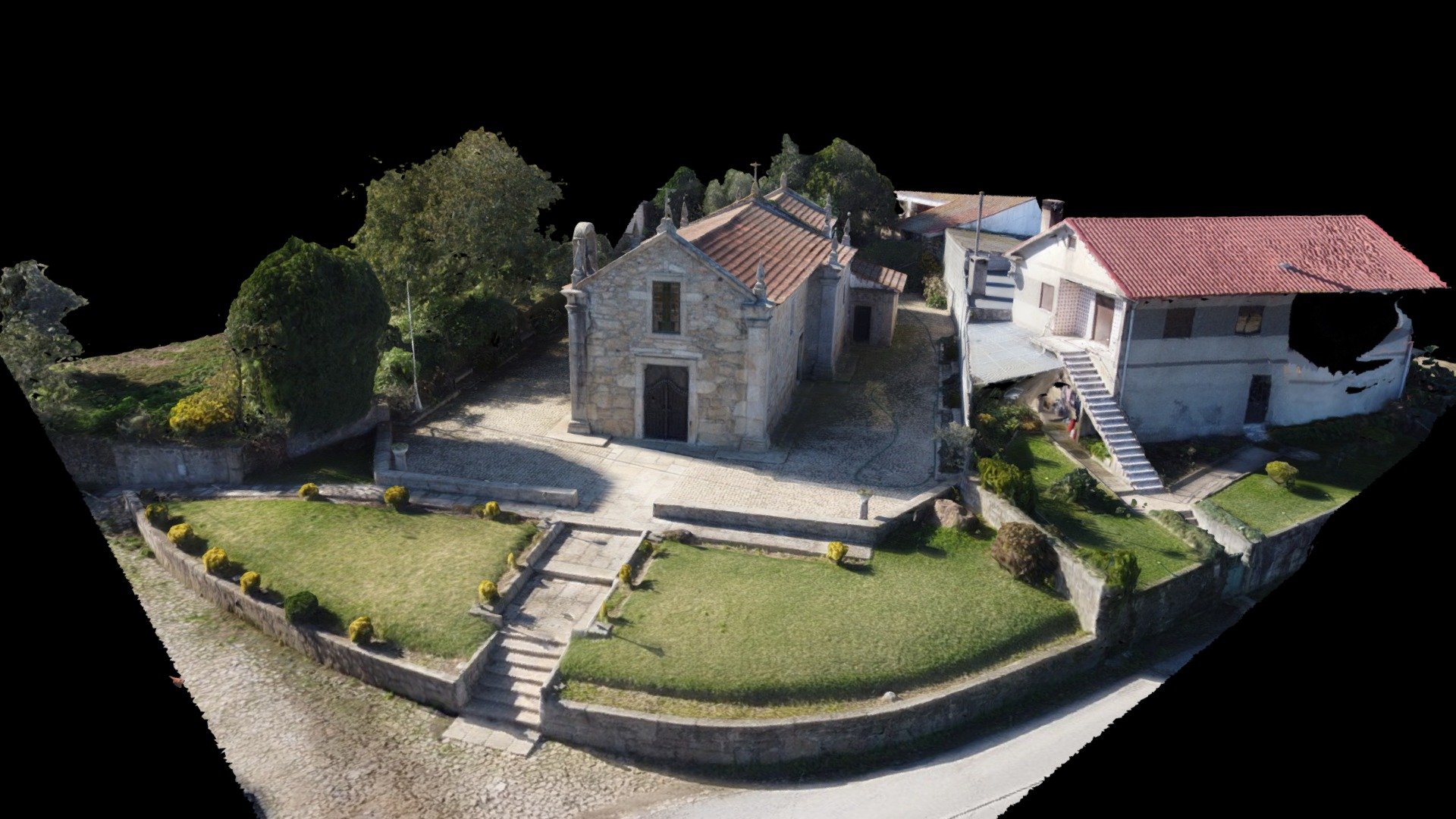 Igreja Velha Barqueiros - Barcelos - 3D model by limacarvalho ...