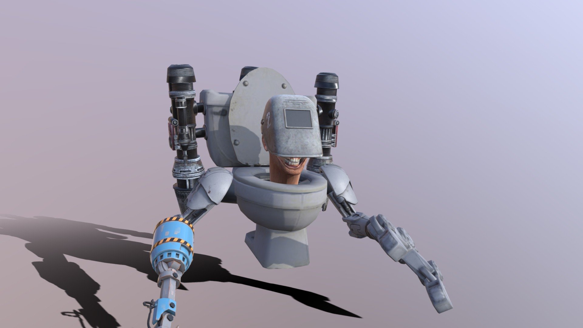 Jetpack Welder Toilet - Download Free 3D model by User09 (@Clawinson090 ...