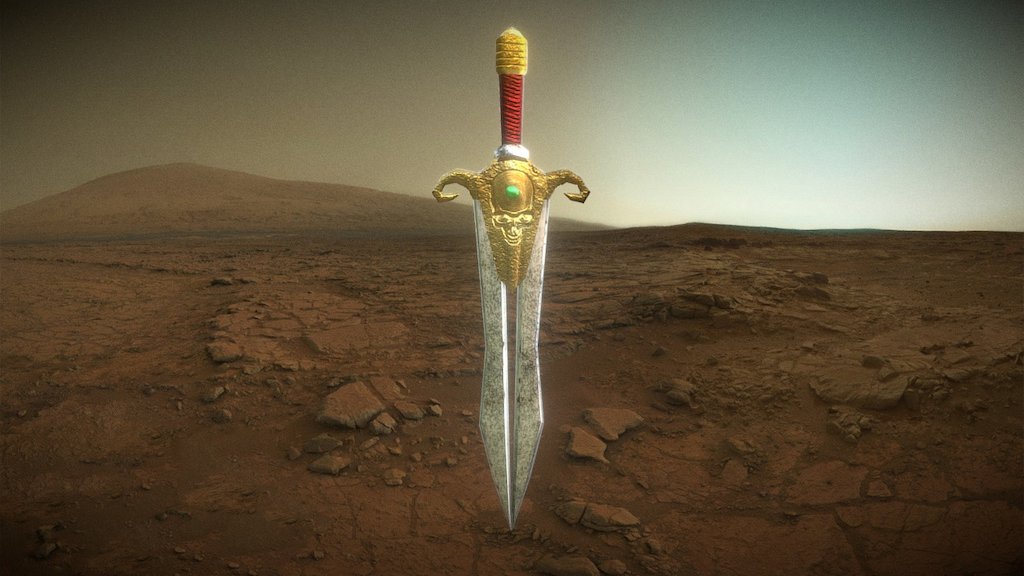 Split Sword - 3D model by PlattIntroTo3d [d47e8d0] - Sketchfab