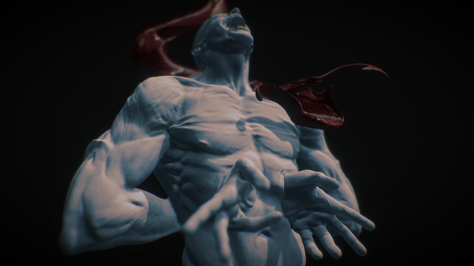 Anxiety - 3D model by Marshmallow [d47eb1d] - Sketchfab