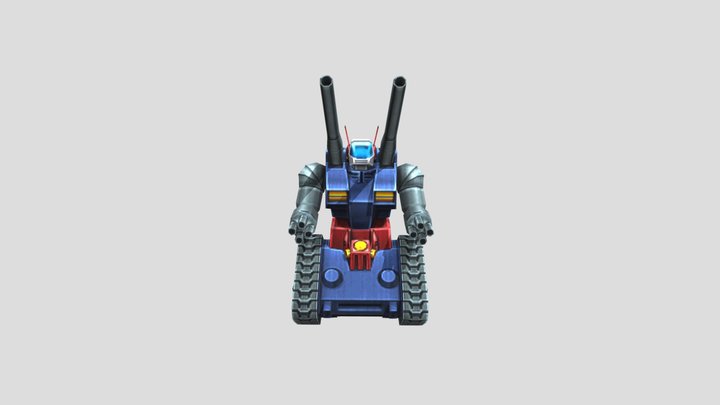 Guntank 3D models - Sketchfab
