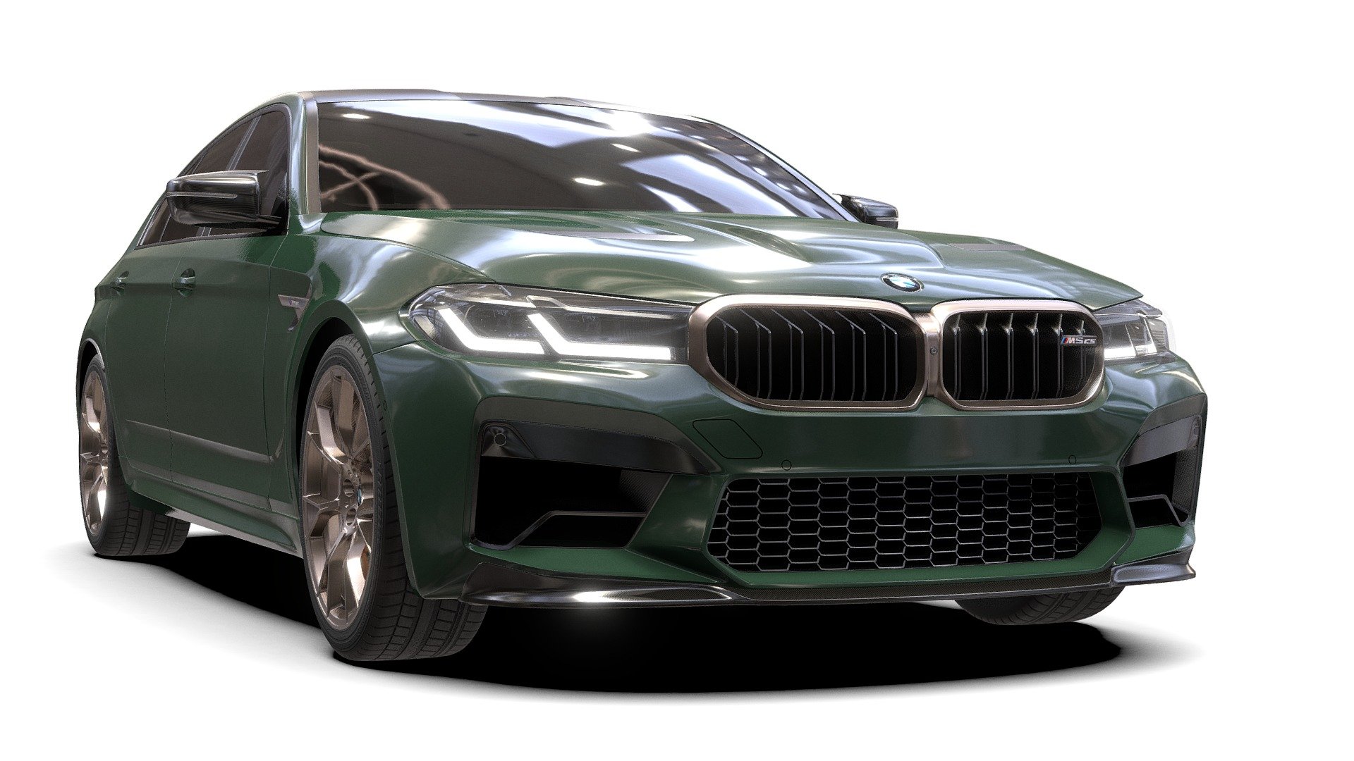BMW M5 CS 2022 - 3D model by autoactiva [d480526] - Sketchfab
