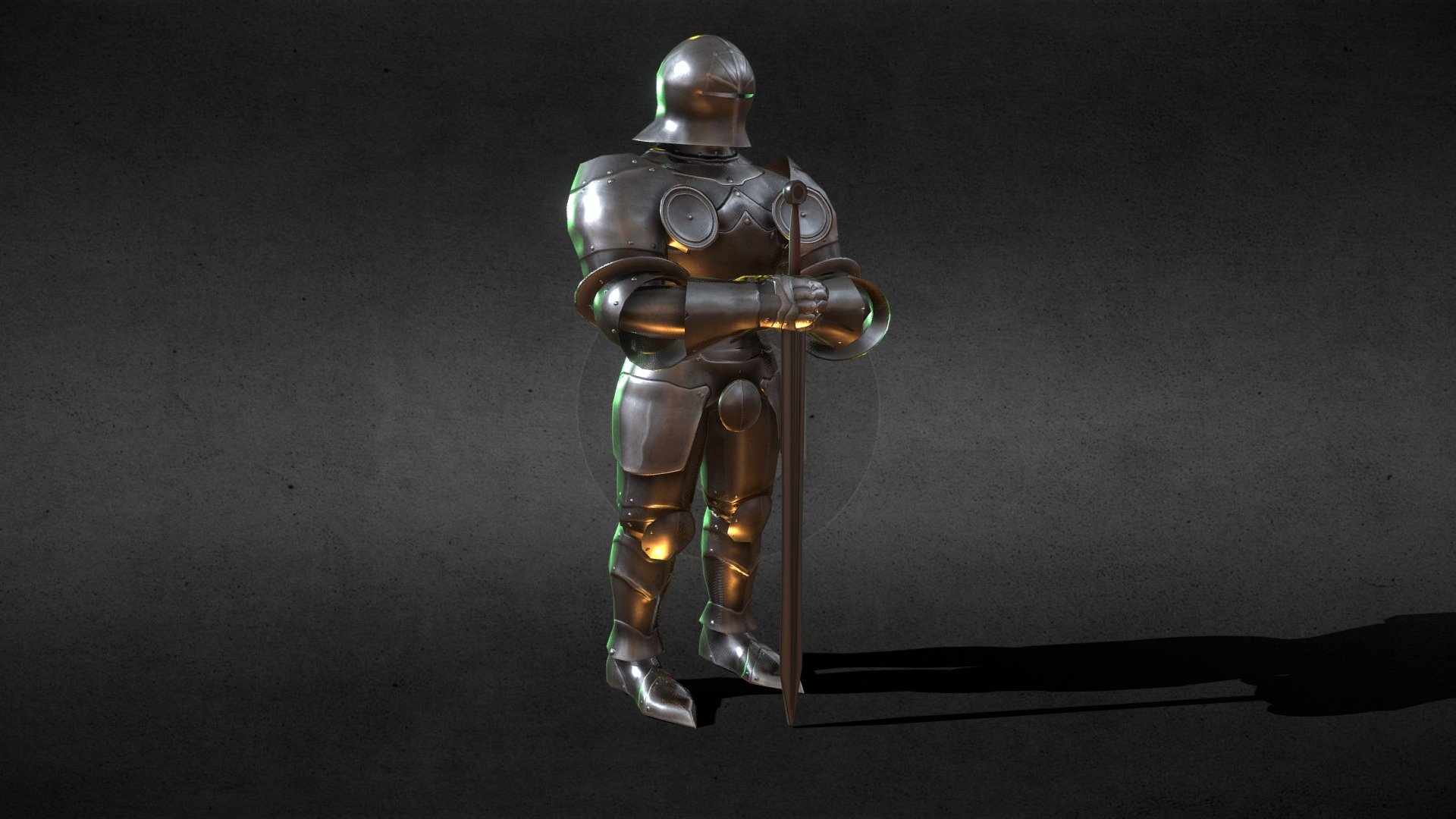 Knight Posed 3.7K - 3D model by adamvfc [d481482] - Sketchfab