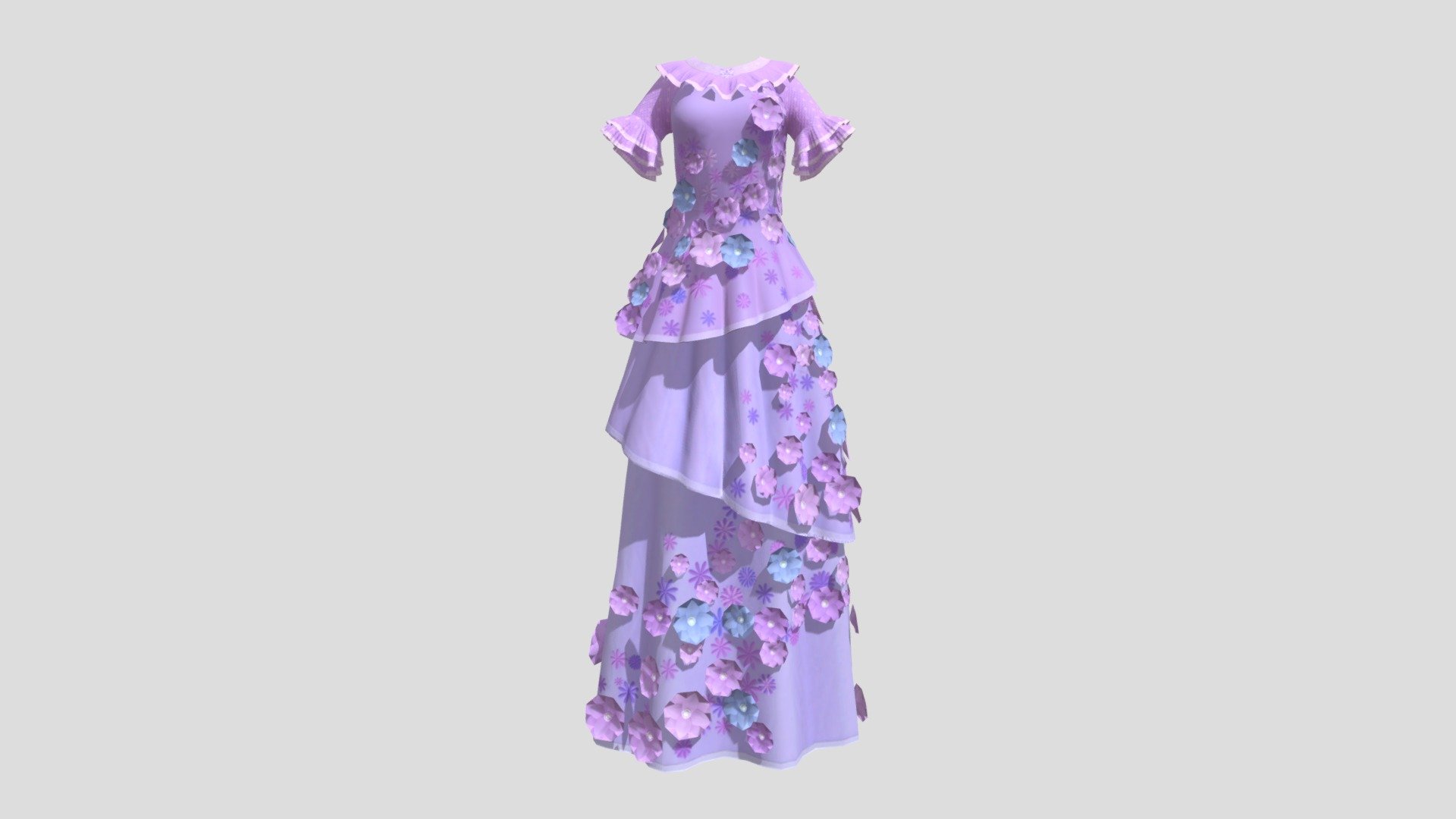 Princess Isabela Clothes - Download Free 3D model by Princess Gowns ...