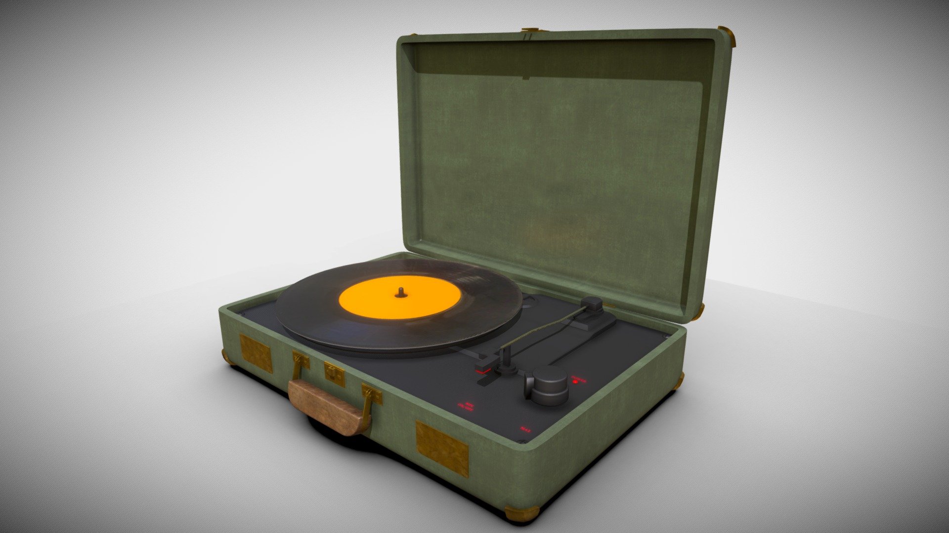3D model turntables model - 3D model by nvere [d482d1a] - Sketchfab