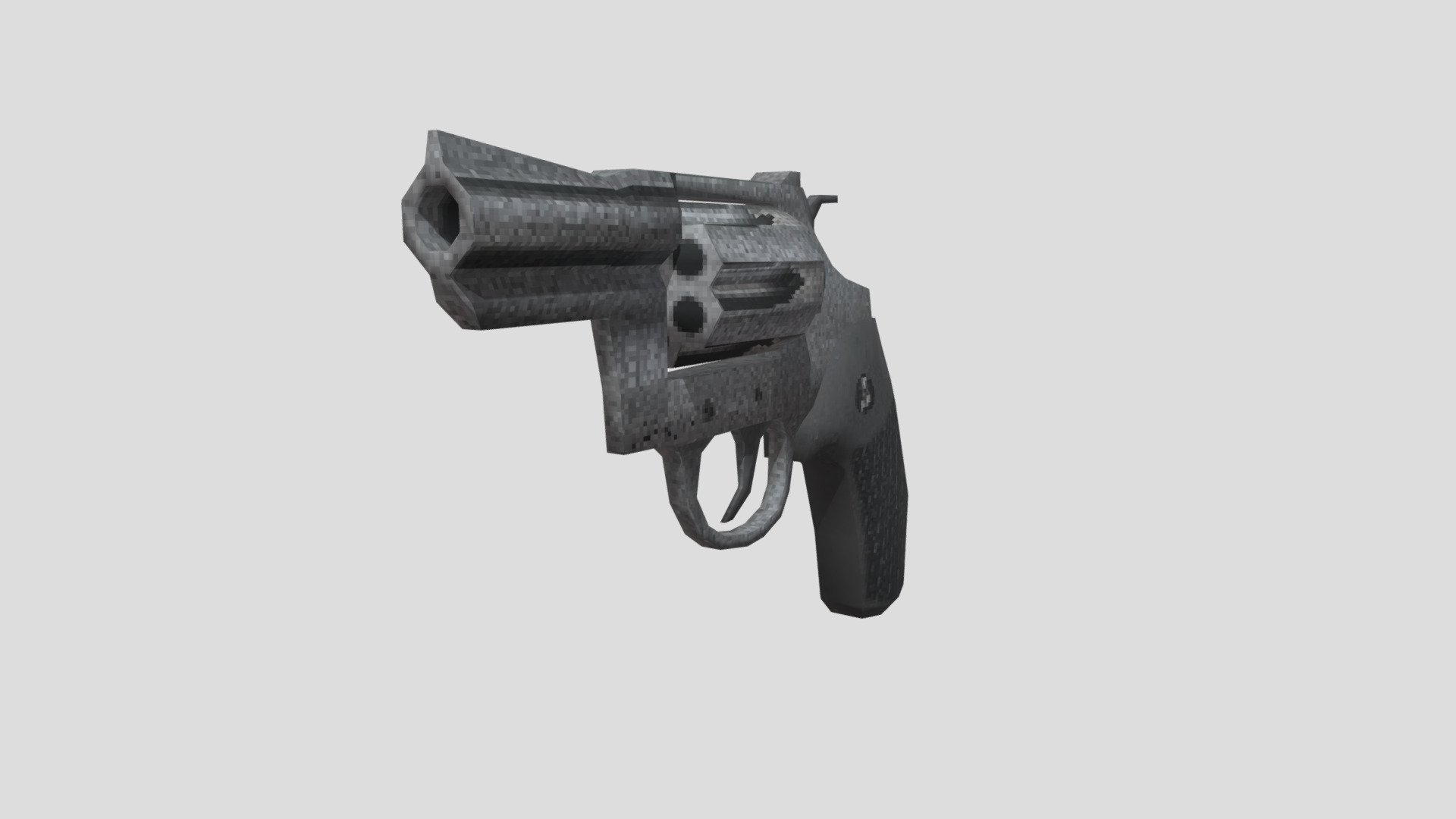 Low-Poly Revolver - Download Free 3D model by PotOfGreed [d482e66 ...
