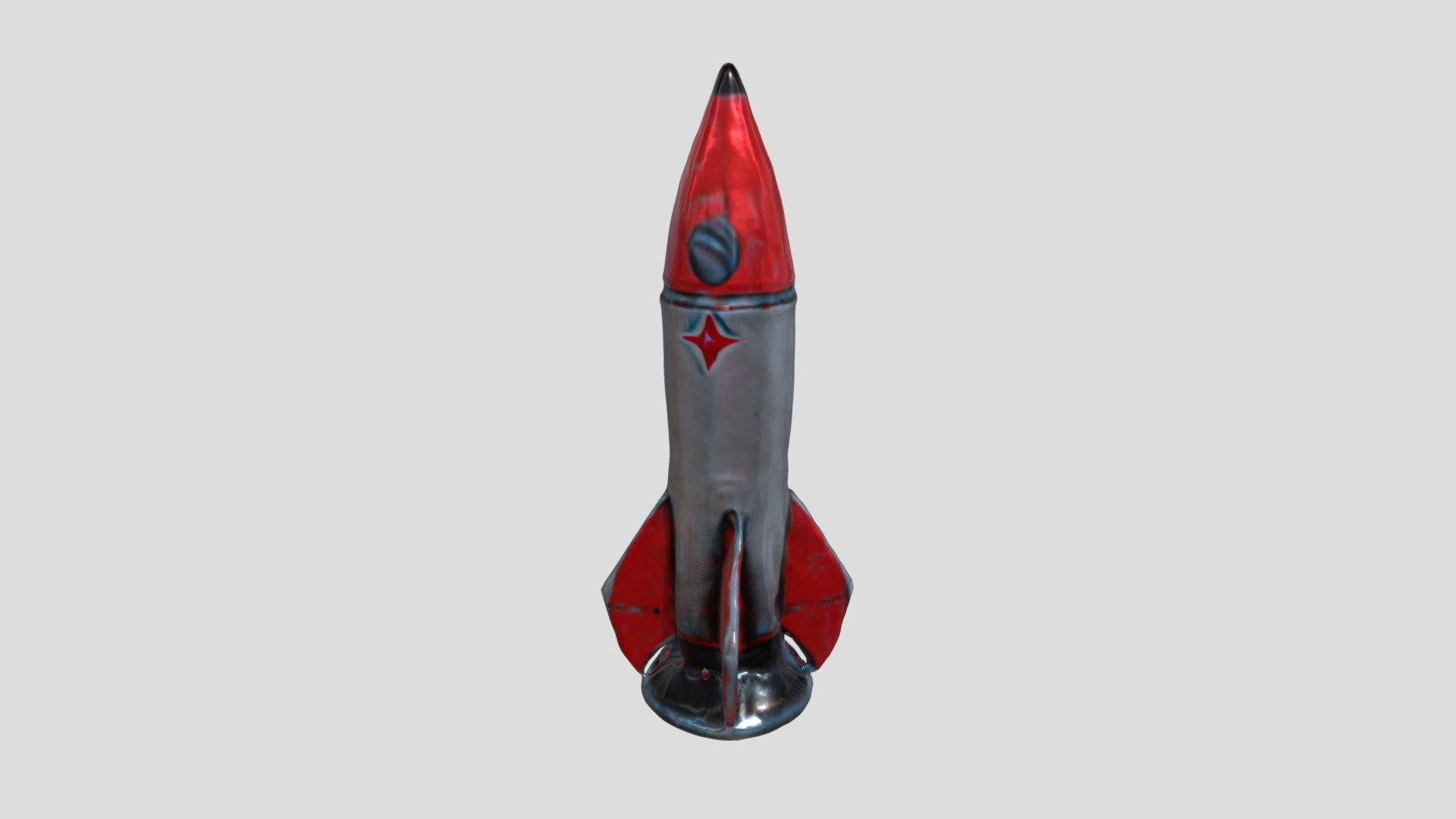 small rocket model - 3D model by 364575465 [d483ce0] - Sketchfab