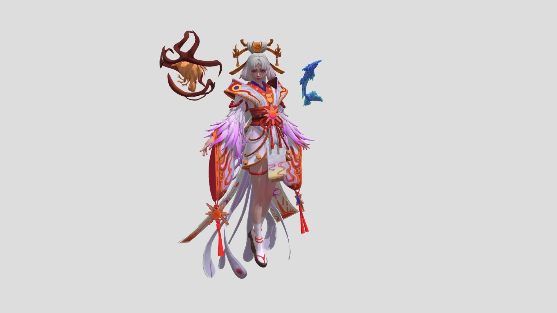 lunox divine goddess - city idle - Download Free 3D model by gfilm 3d ...