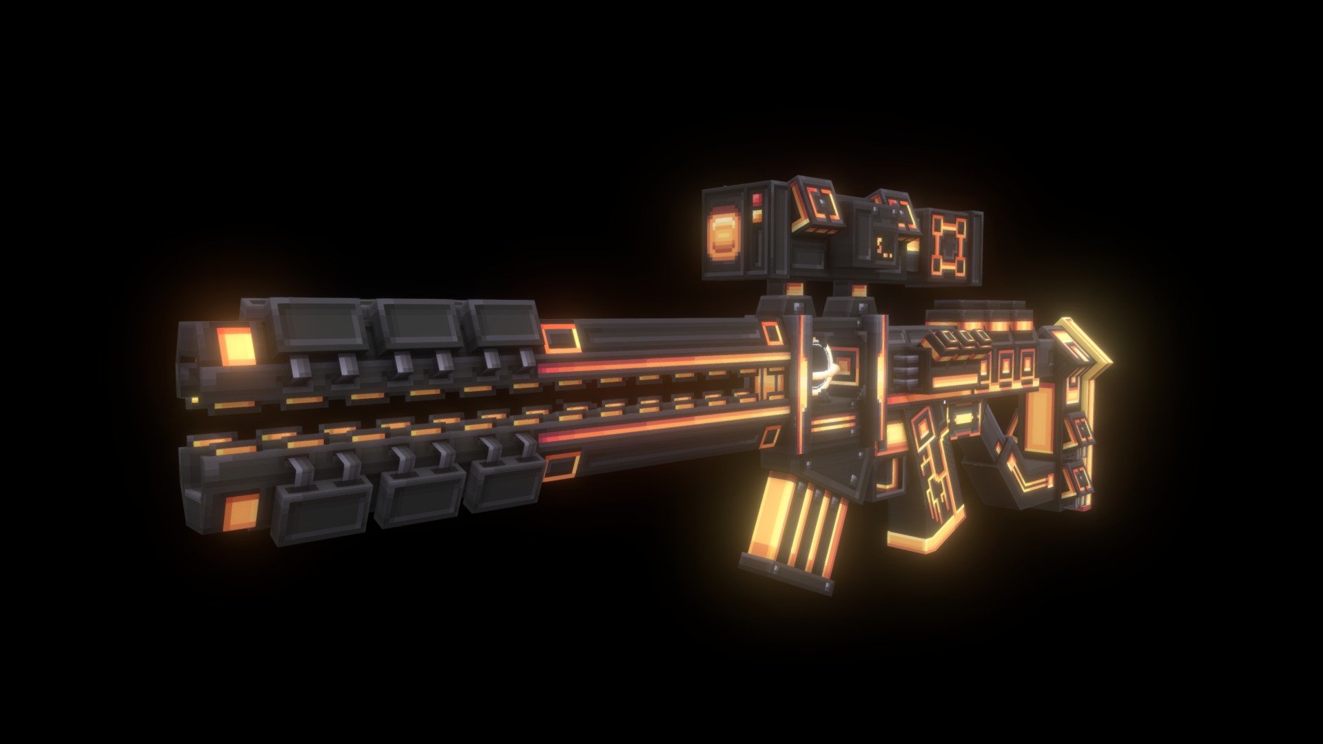 Blackhole gun - 3D model by SangUk (@sanguk0248) [d4855a4] - Sketchfab