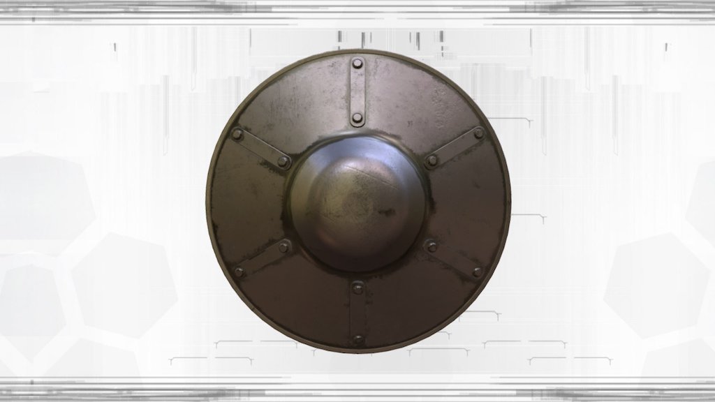 Steel Buckler - Download Free 3D model by d880 (@distance880) [d48798f ...