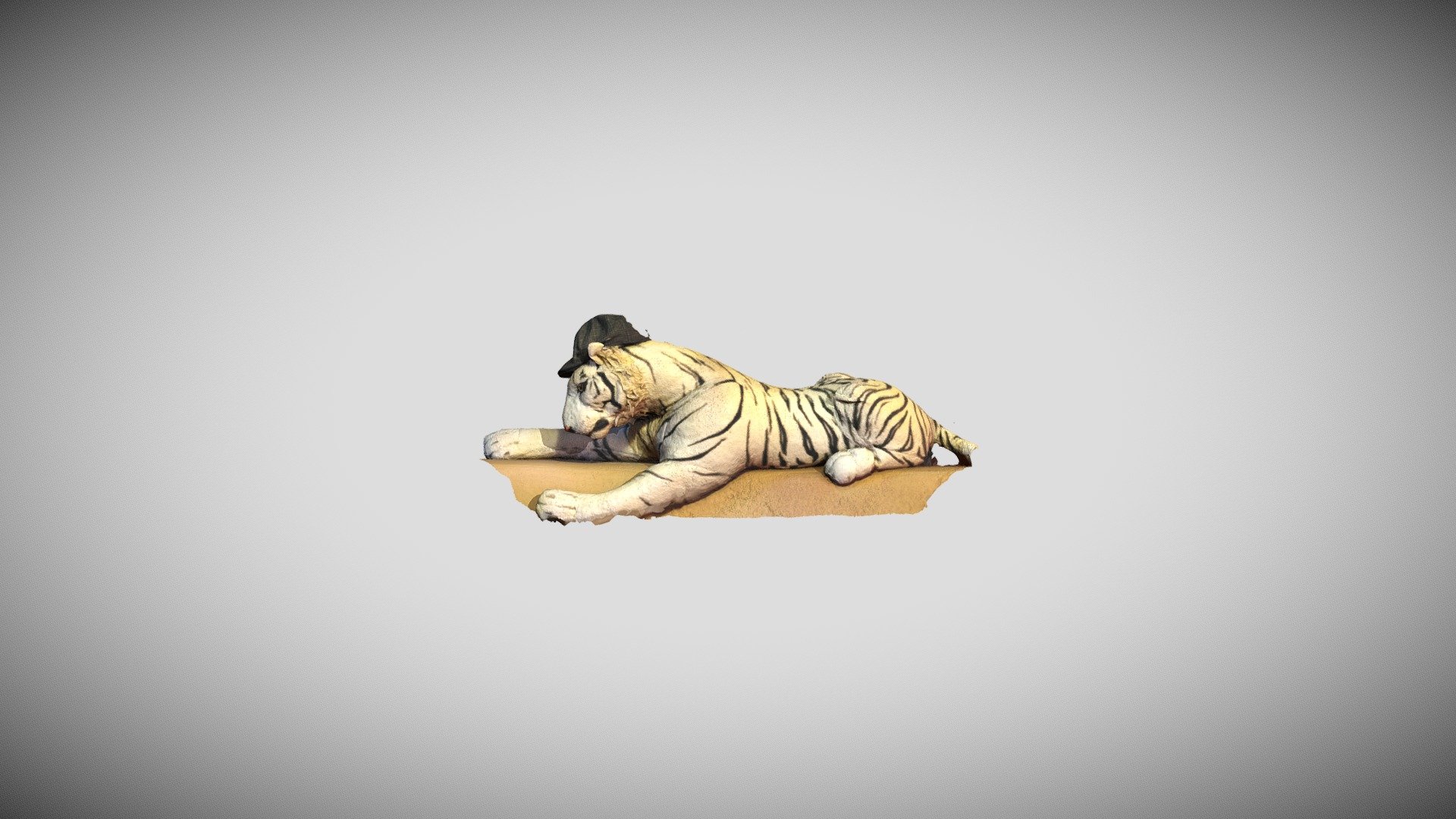 Stuffed Tiger scan - Download Free 3D model by Sadrok [d487d7c] - Sketchfab