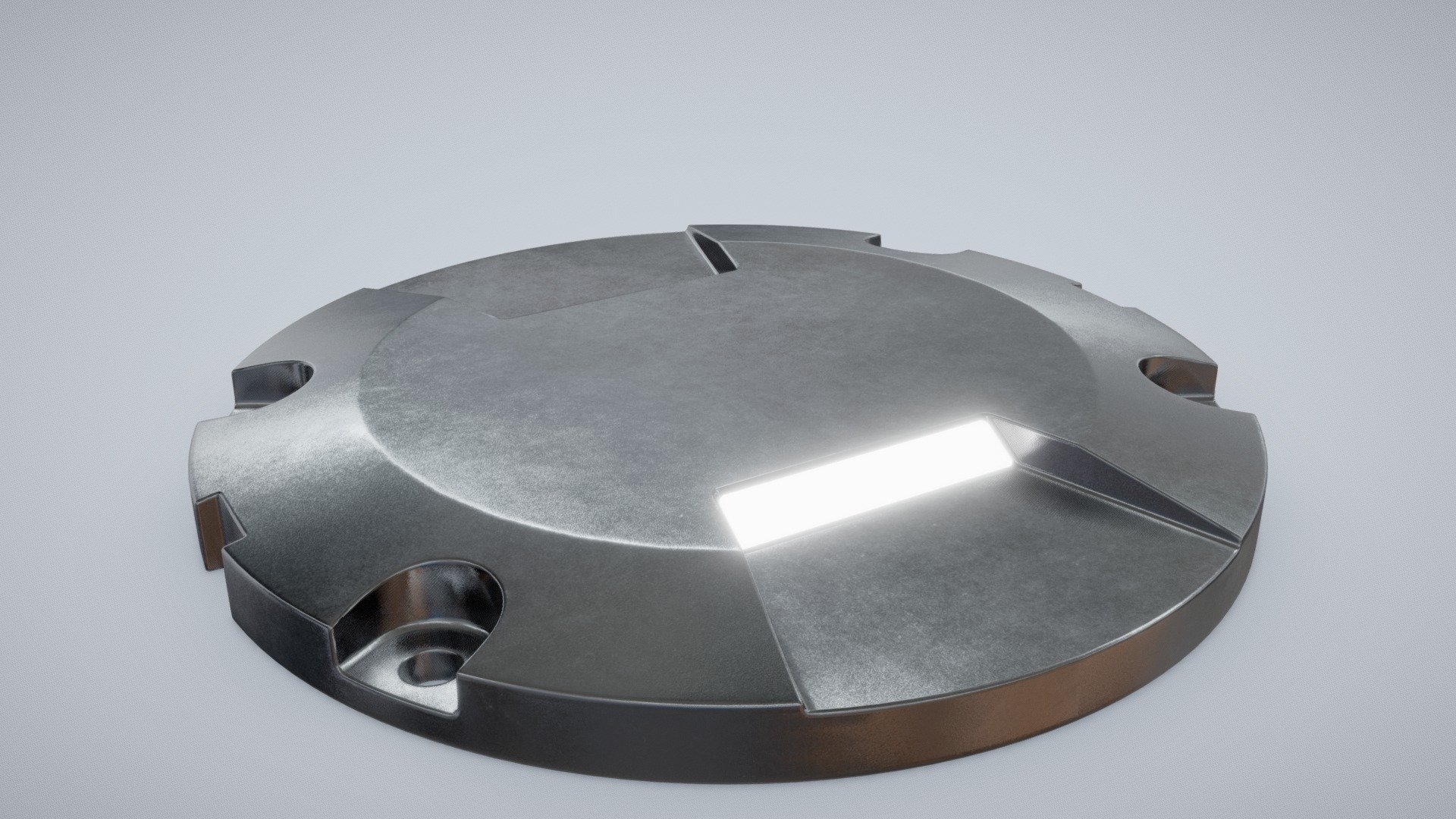 Runway edge inset light - 3D model by famousandfaded [d488288] - Sketchfab