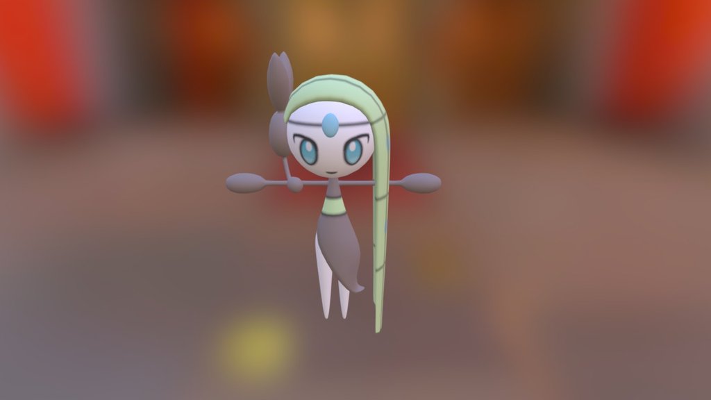 MELOETTA ATTACK! - Download Free 3D model by StrykerDoesAnimation ...