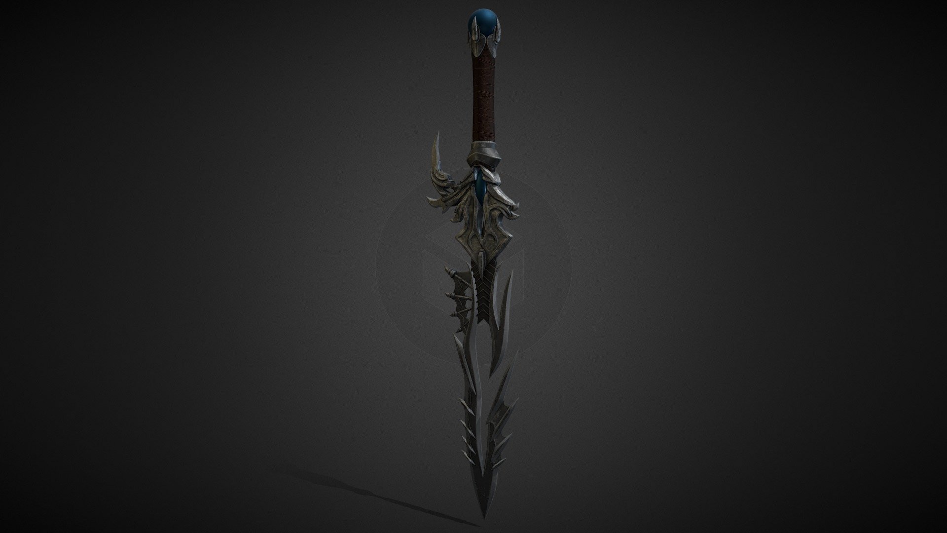 Low-Poly 3D Model - Dagger Angel Slayer - Buy Royalty Free 3D model by ...