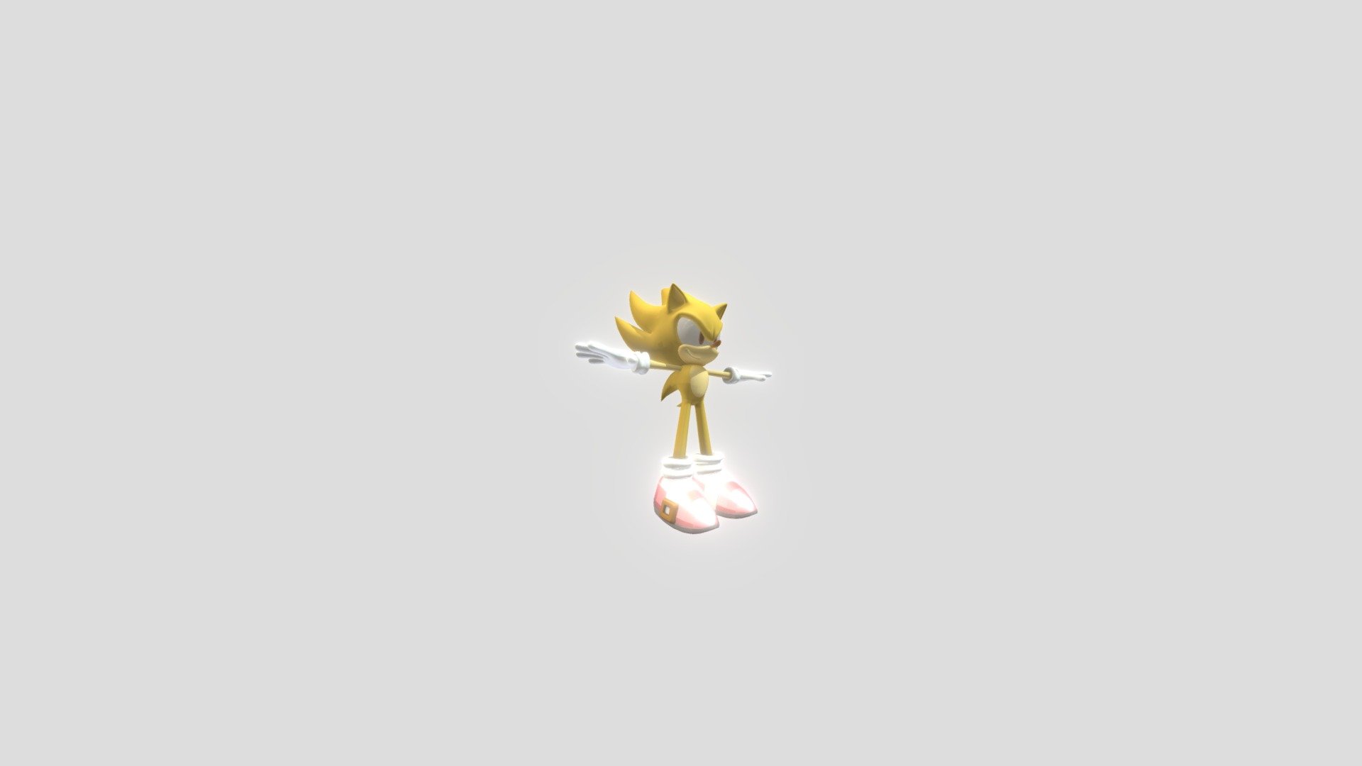 sonic_unleashed_-_super_sonic - 3D model by ericiii [d489f72] - Sketchfab