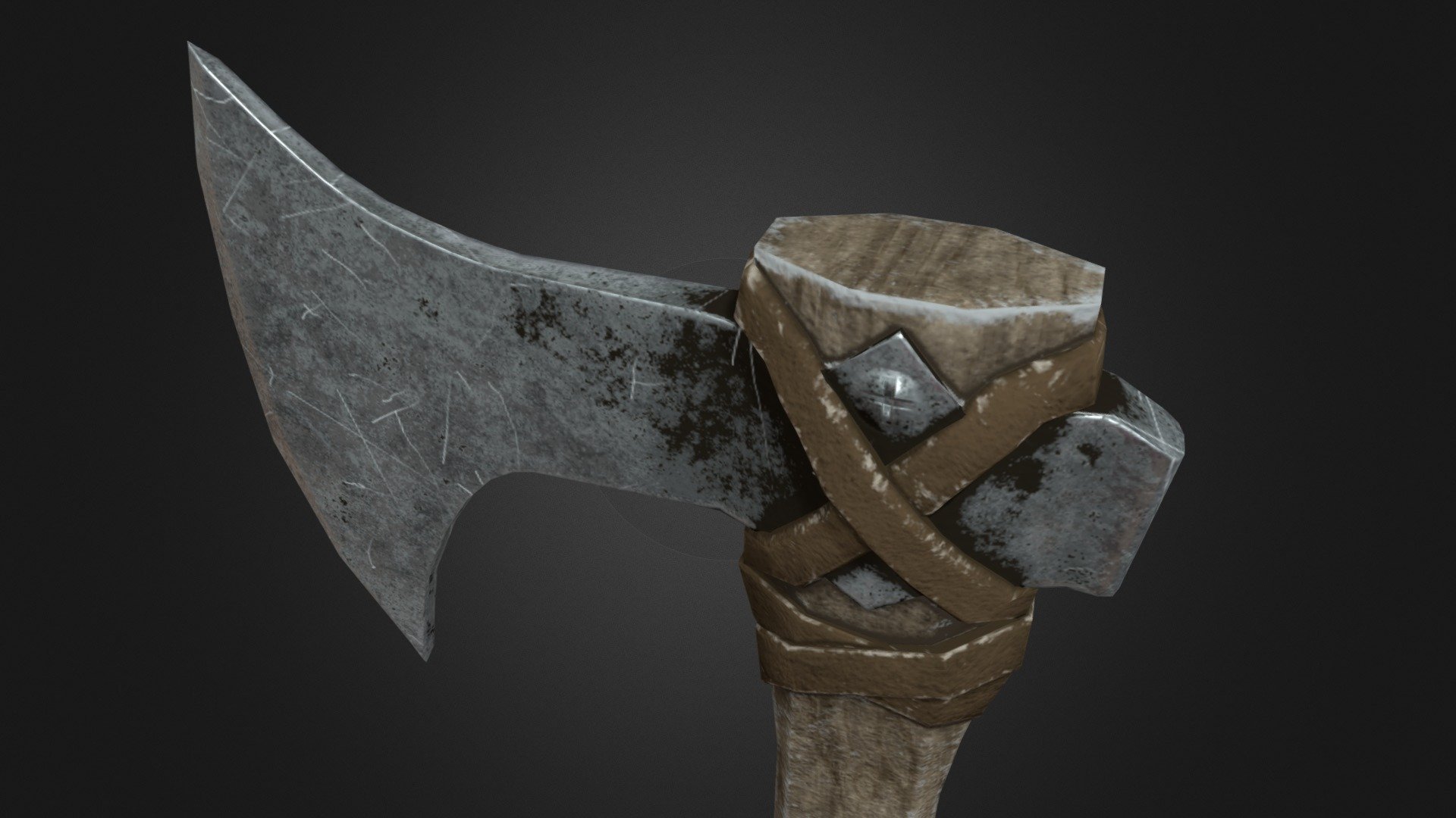 Axe_01 - 3D model by Ison (@XinChengWu) [d48b28f] - Sketchfab